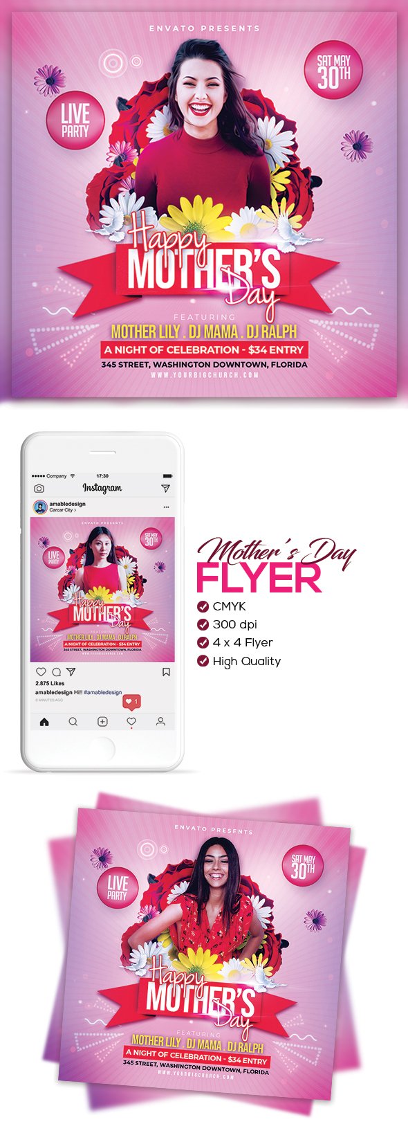 Mothers Day Flyer (1347507)