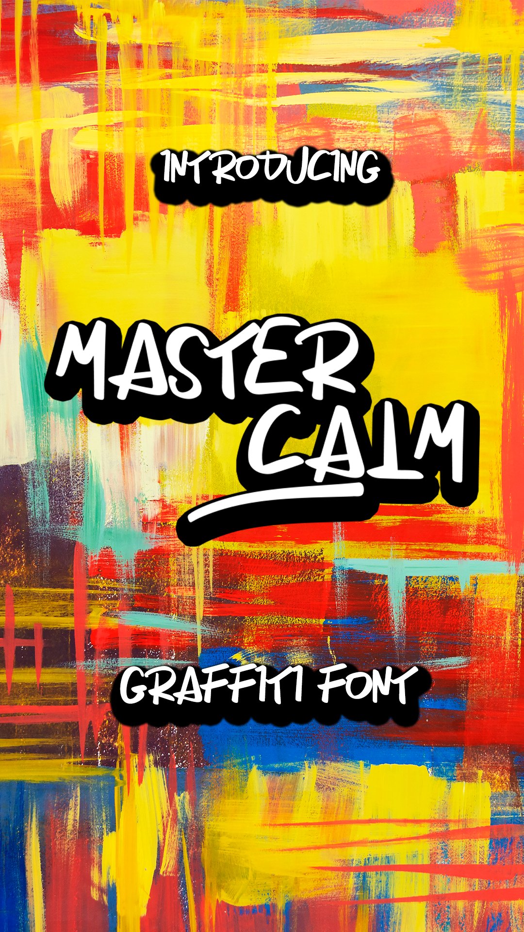 Master Calm | Stylish Graffiti Font
