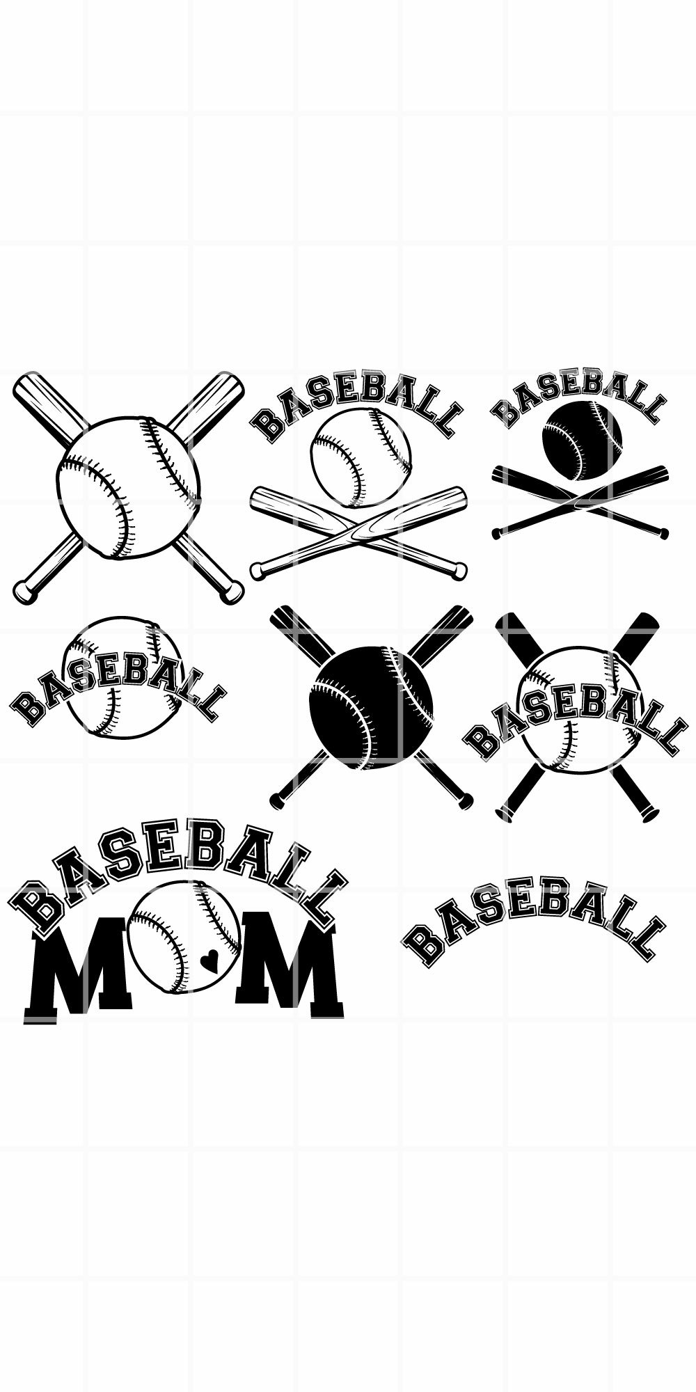 Baseball SVG. Baseball png. Baseball clipart. (1953148)