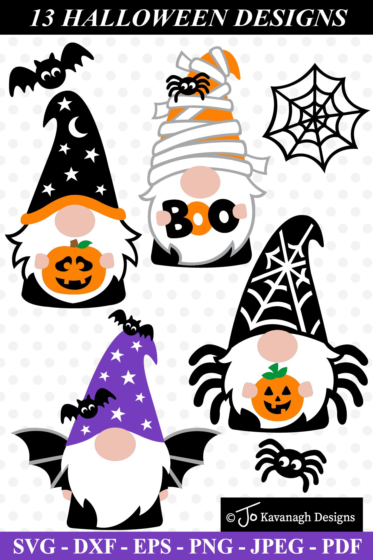Halloween Gnome SVG | Halloween Papercraft