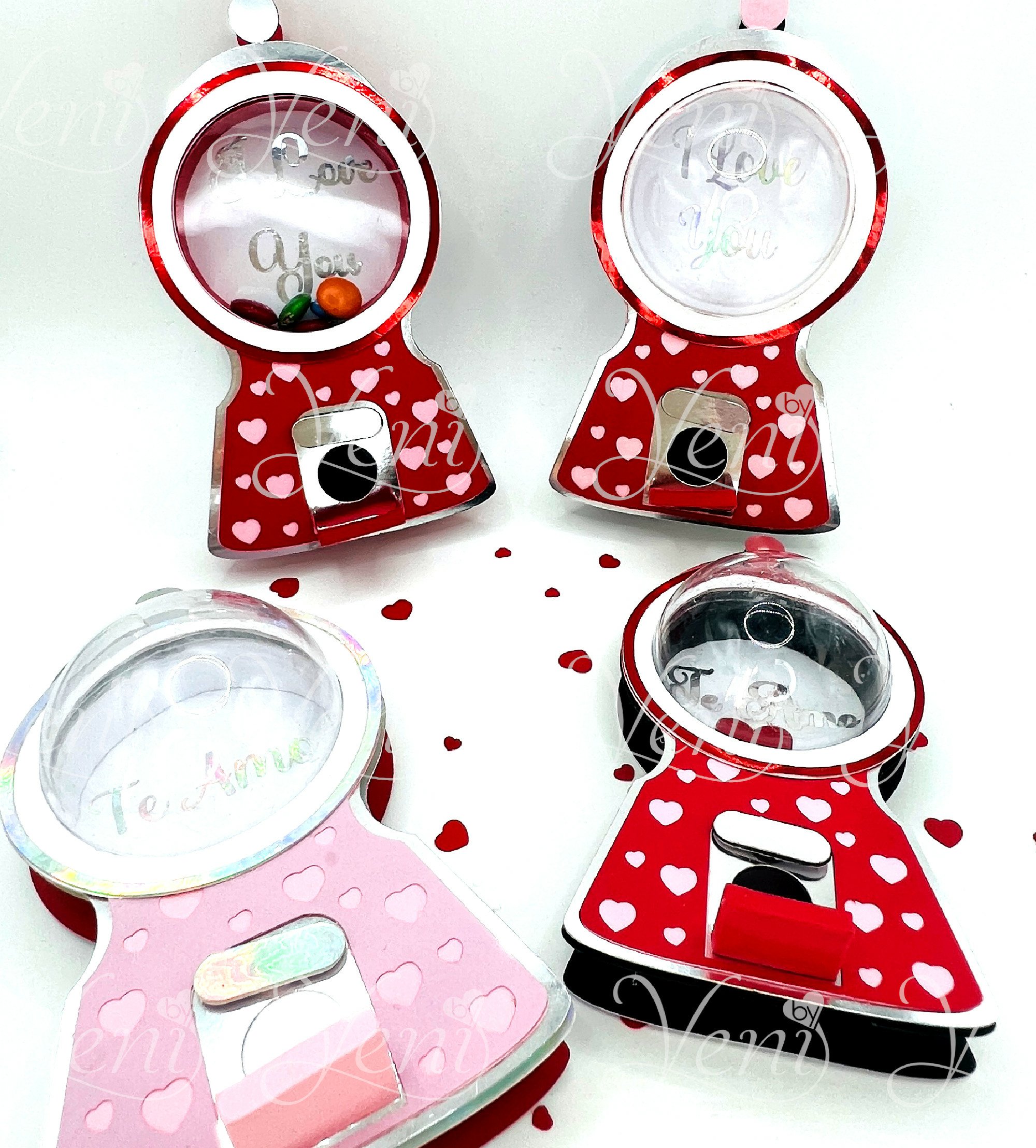 Bubble Gum Machine with mechanism