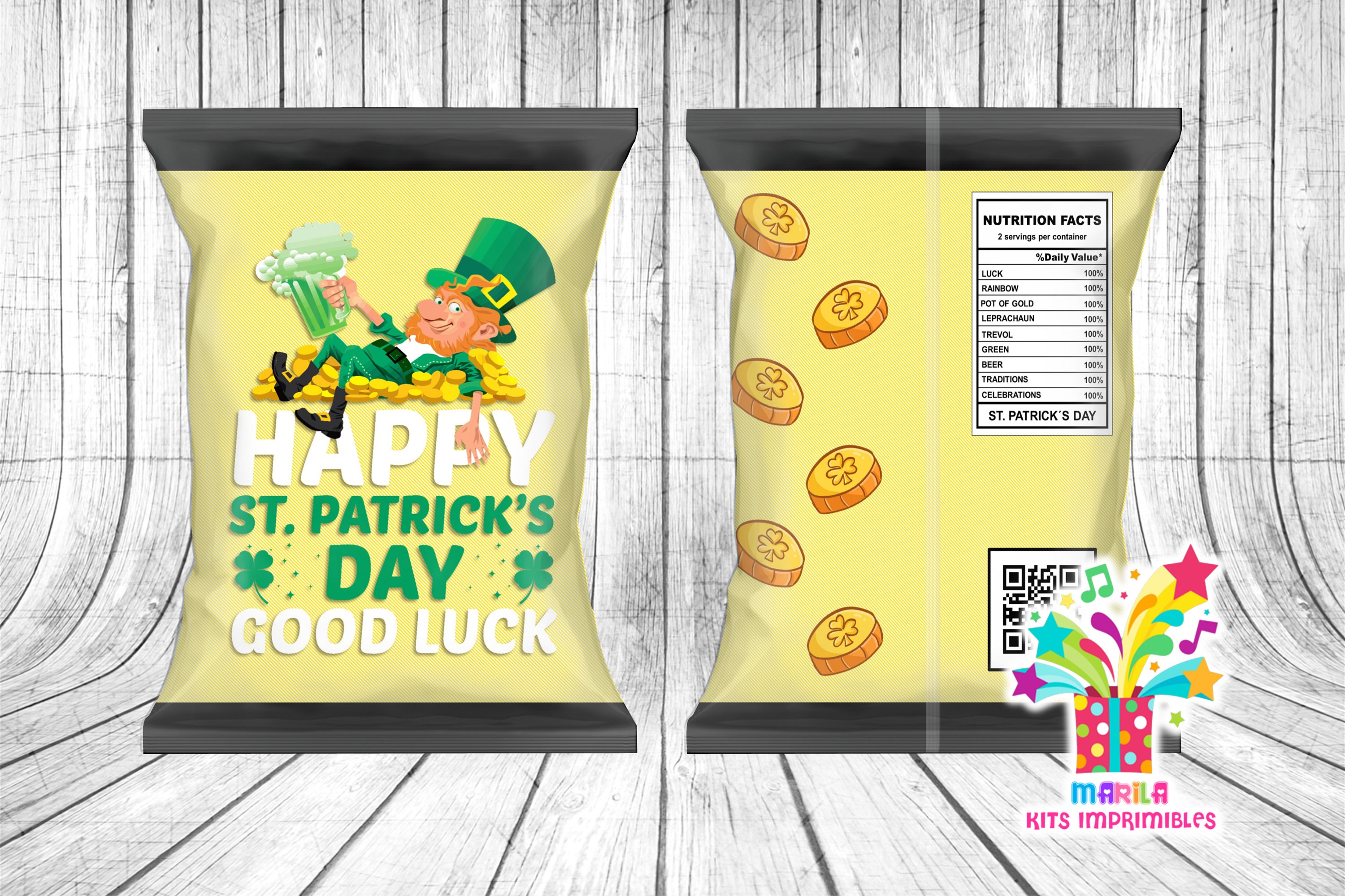 CHIP BAG St Patricks Day #4