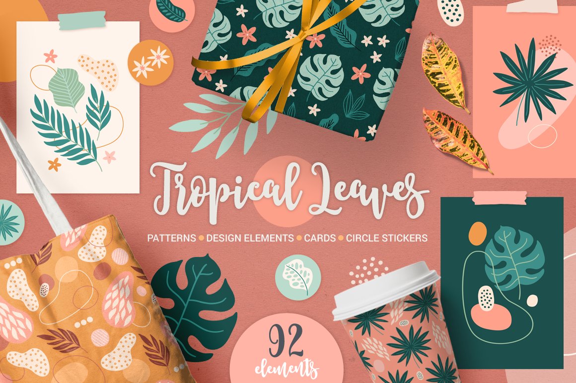 Tropical Leaves Kit (1367513)