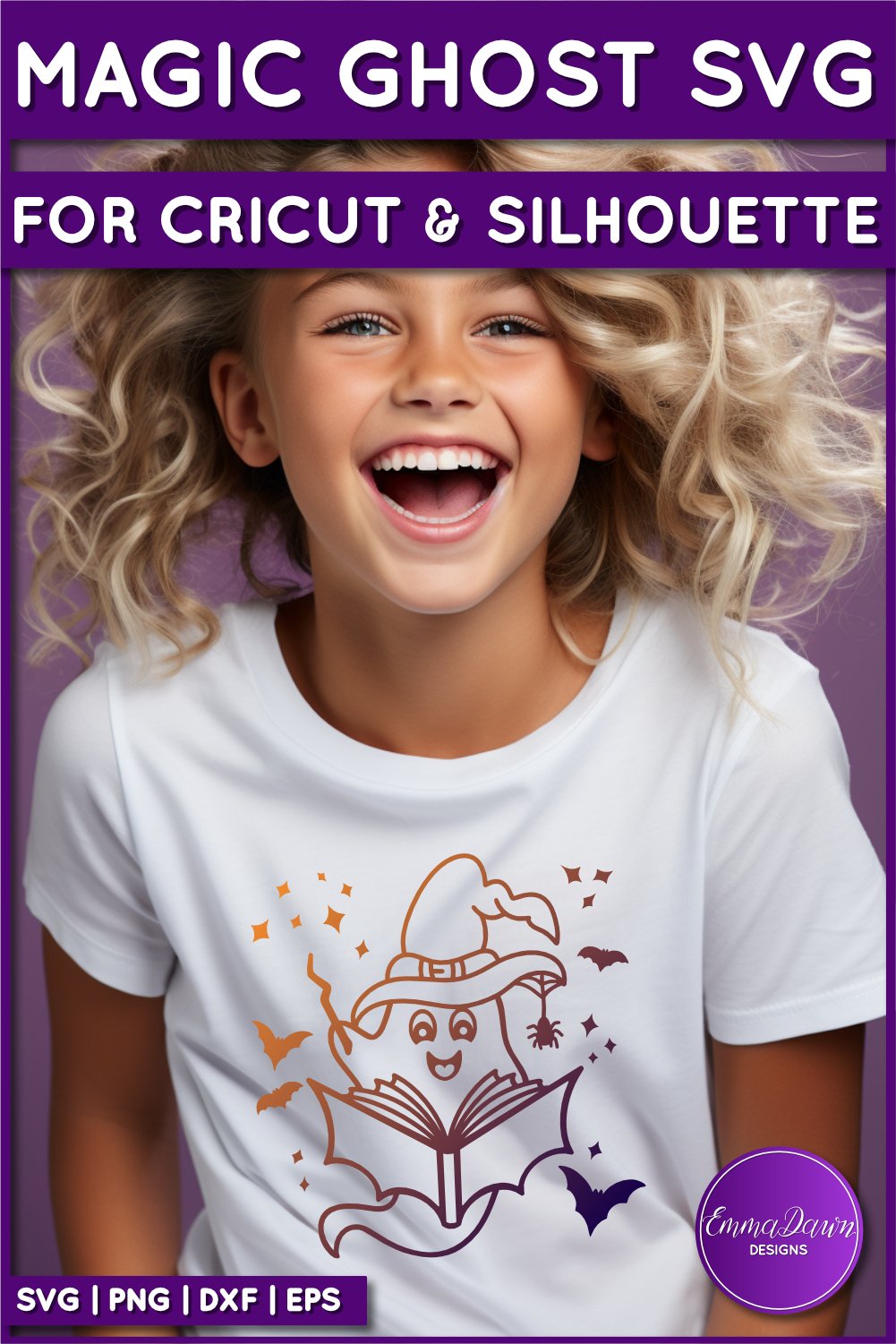 Magic Ghost SVG | Halloween Ghost Cut File
