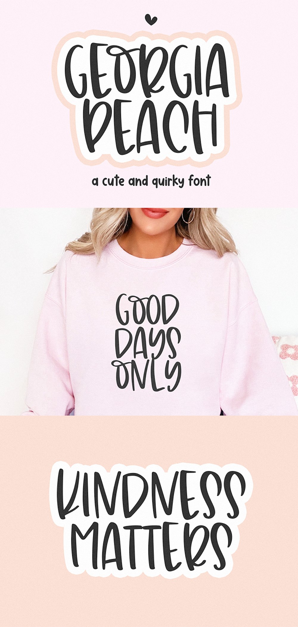 Georgia Peach - A Fun Handwritten Font