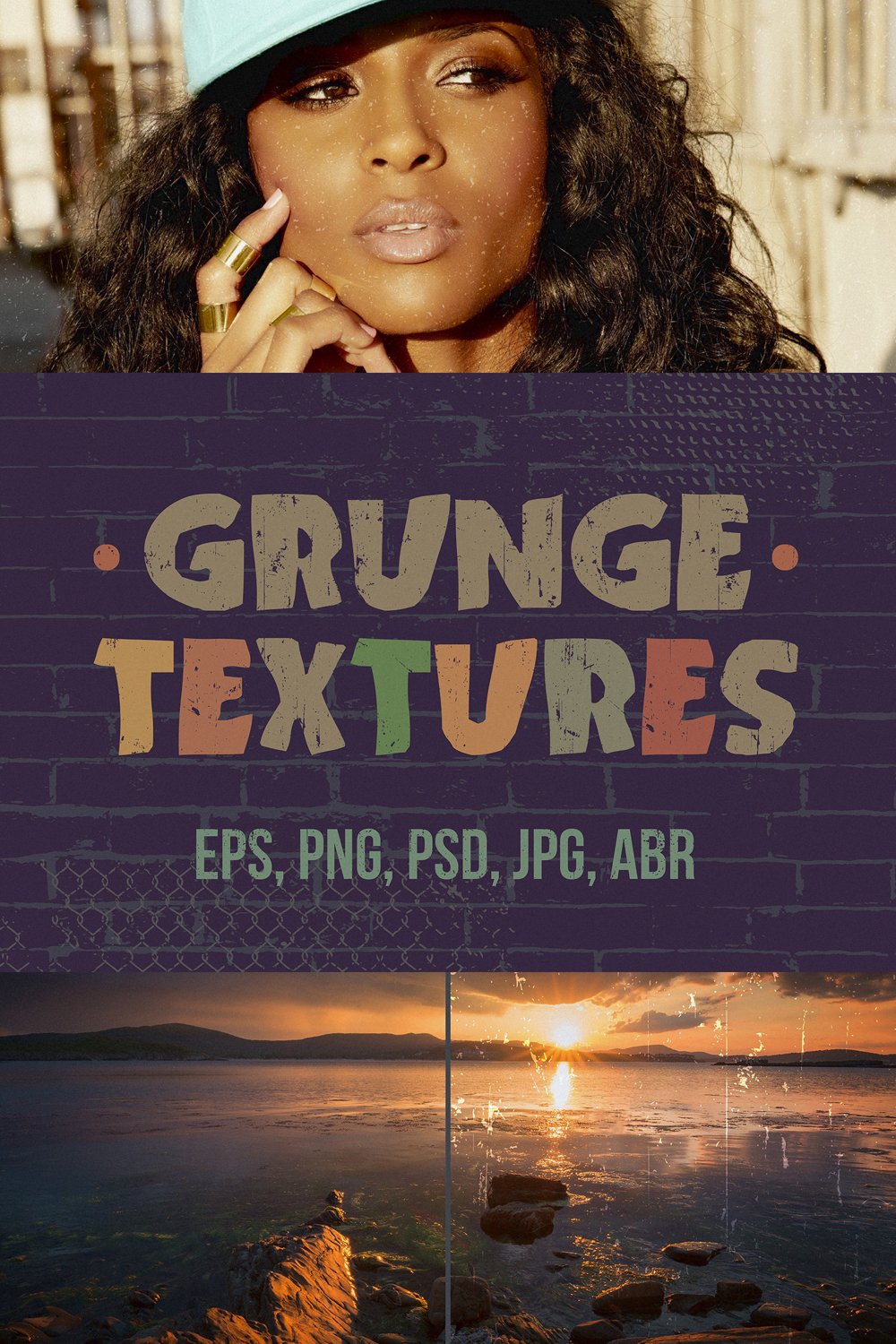 48 Subtle Grunge Textures Vector