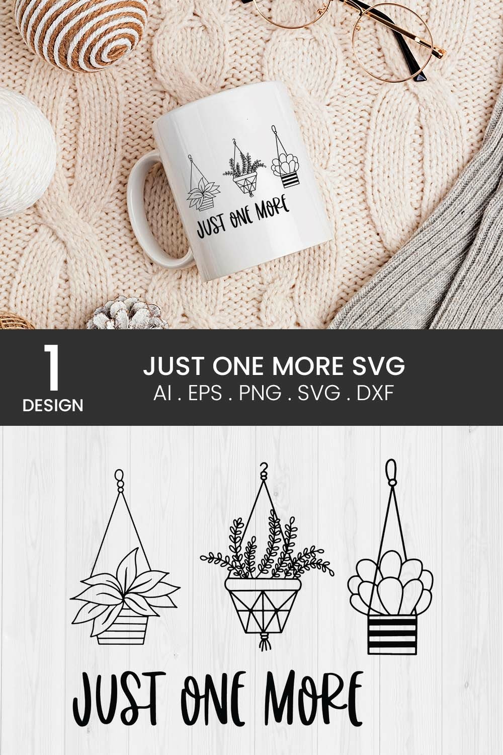 Just One More Svg with 1 Variations