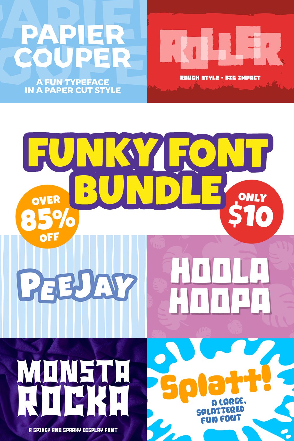Funky Font Mini Bundle