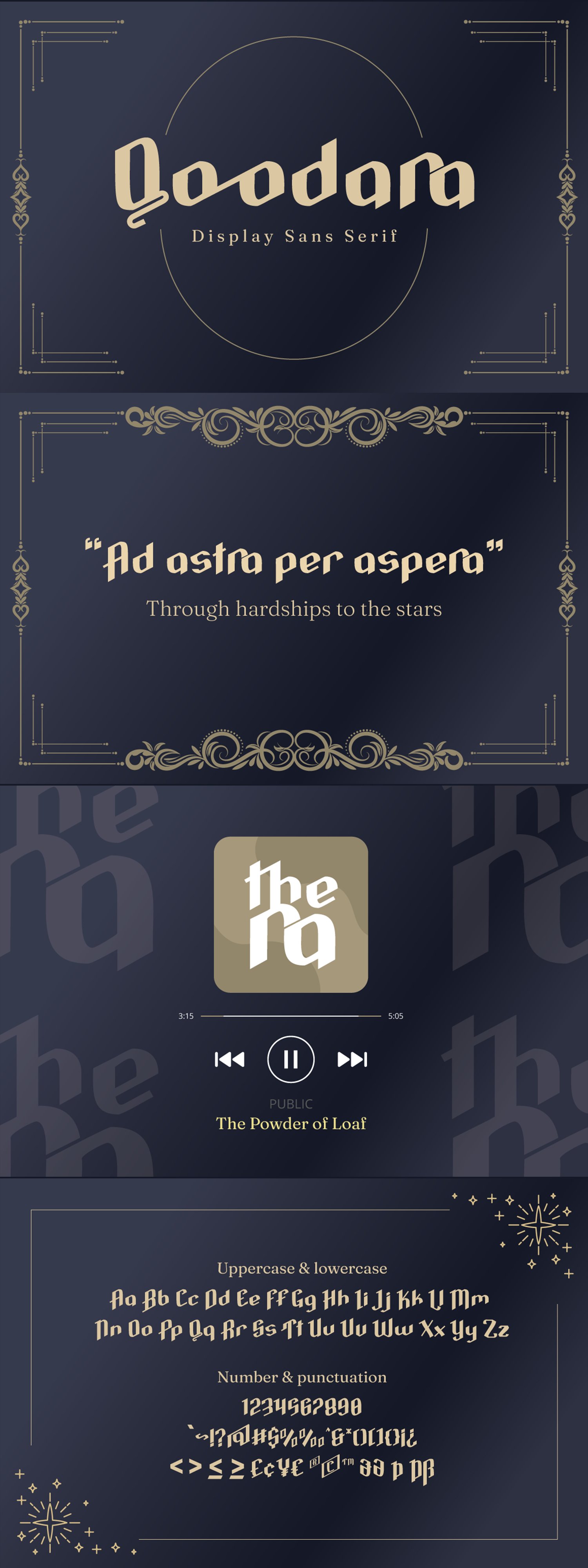 Qoodara - Display Sans Serif (2006462)