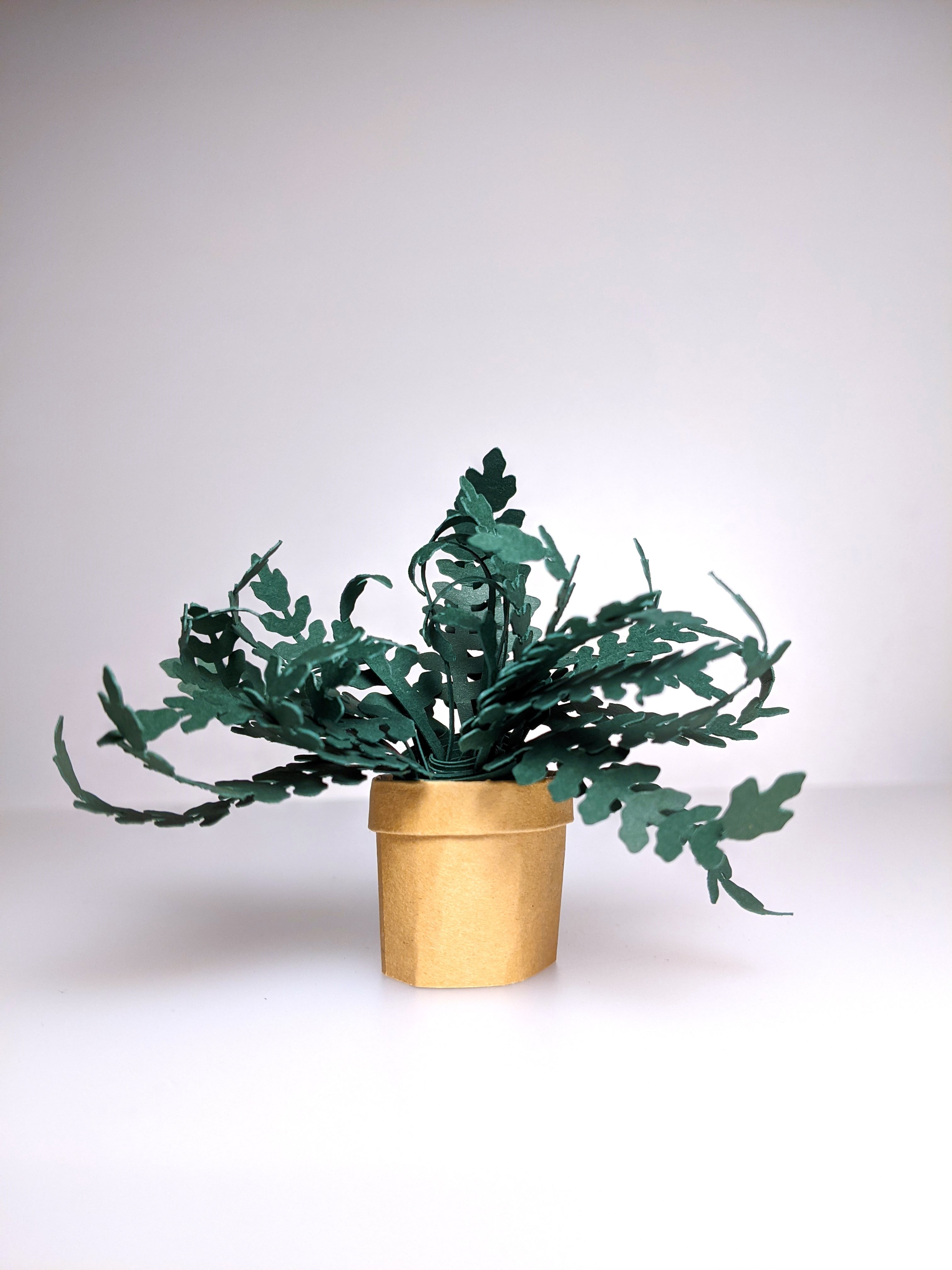 Mini Fern Template for Cutting Machines