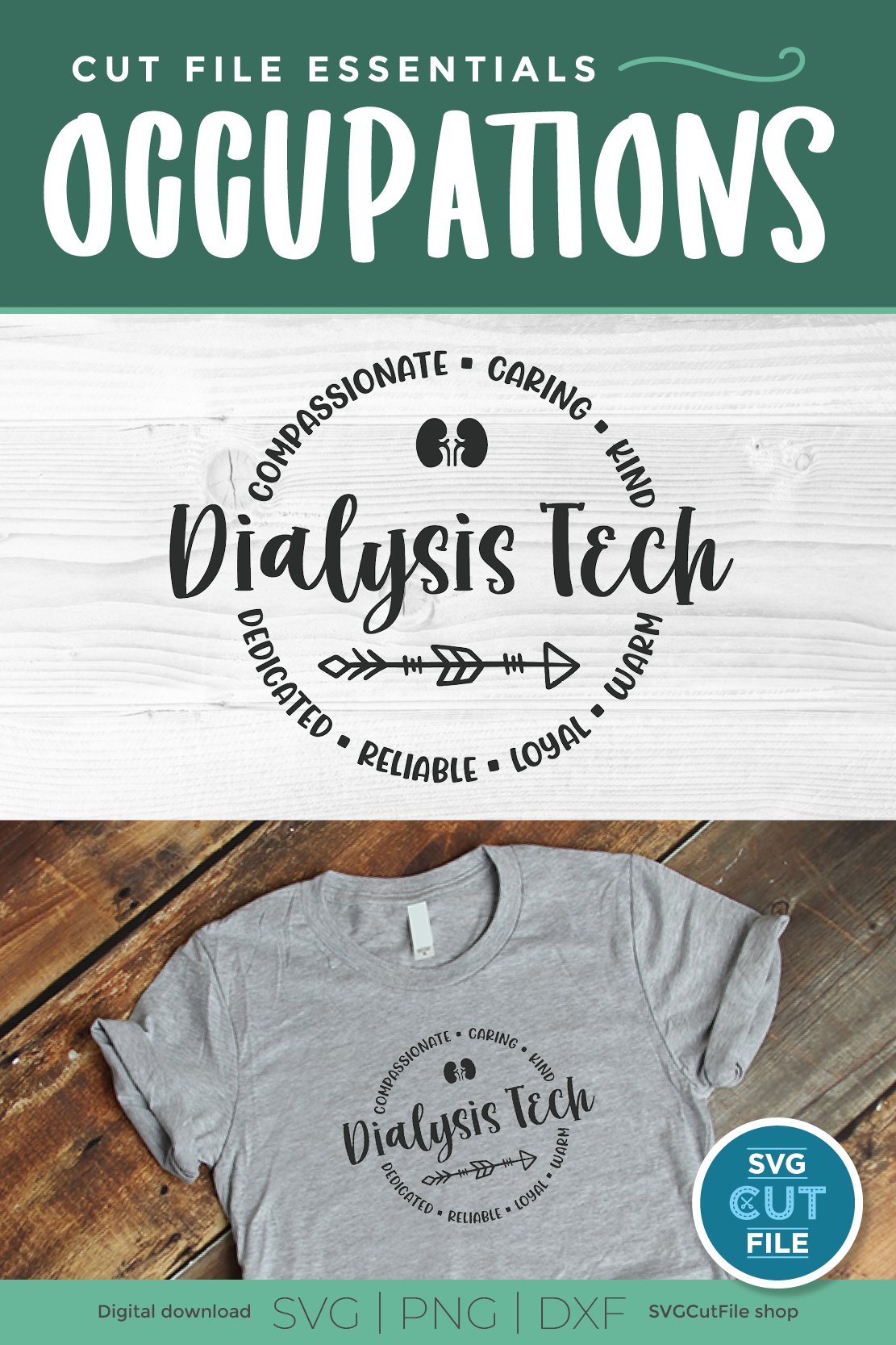 Celebrate Dialysis Techs with this Dialysis Tech SVG Design