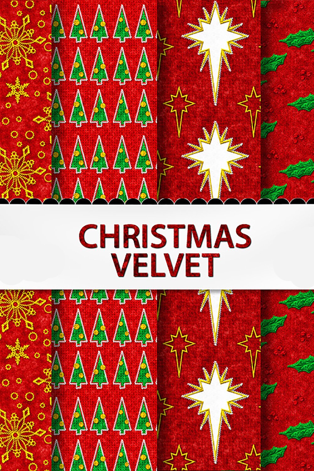 Christmas Velvet Texture