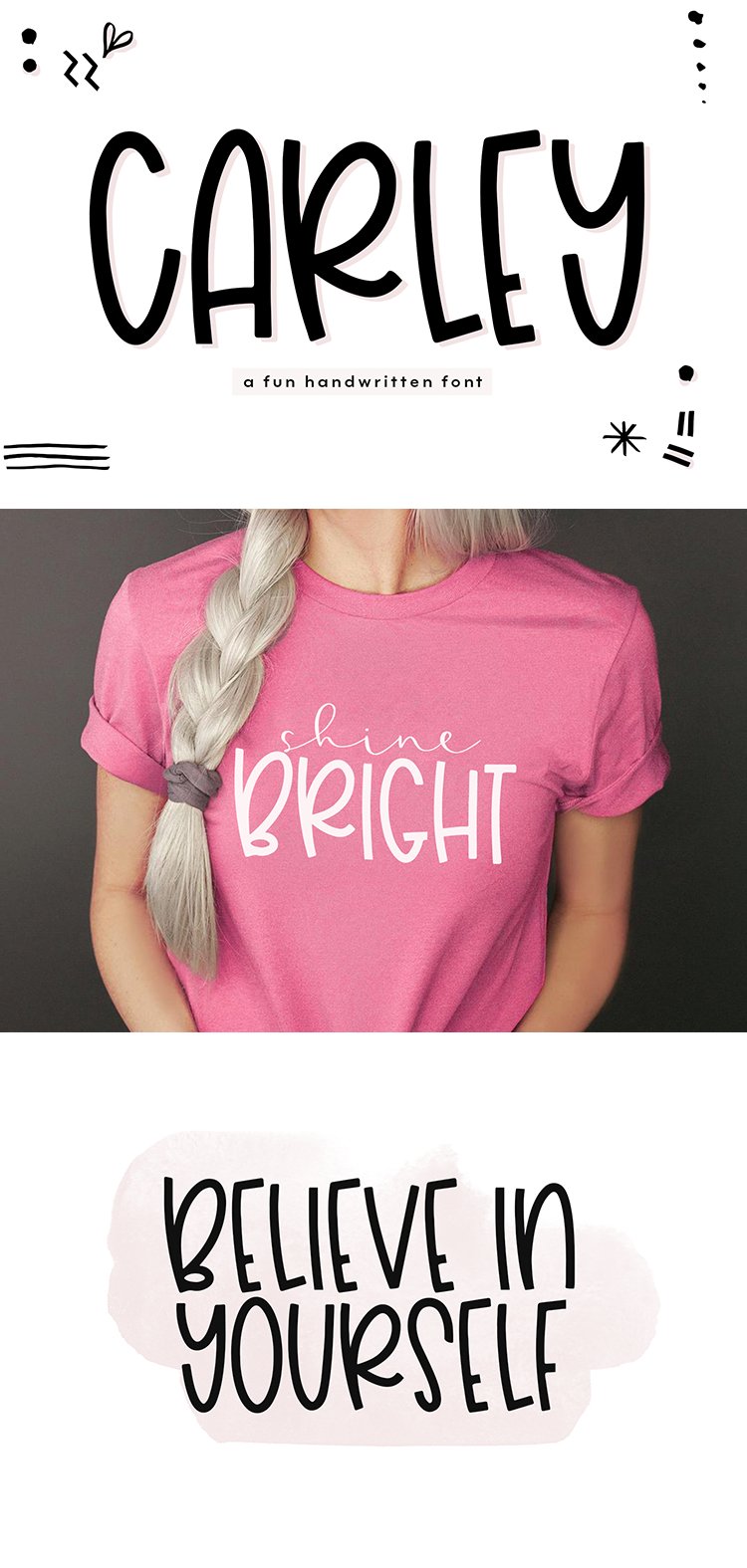 Carley - A Fun Handwritten Font (489631)