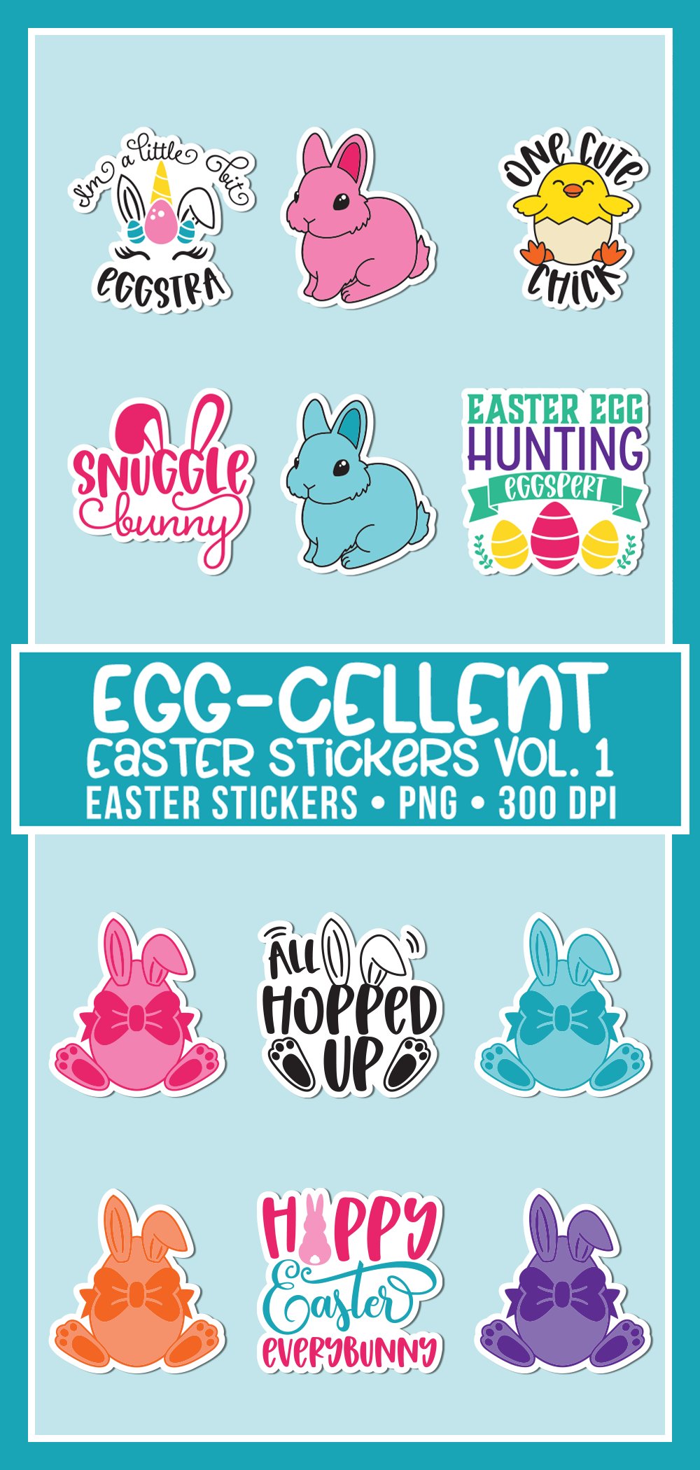 Egg-cellent Easter Stickers
