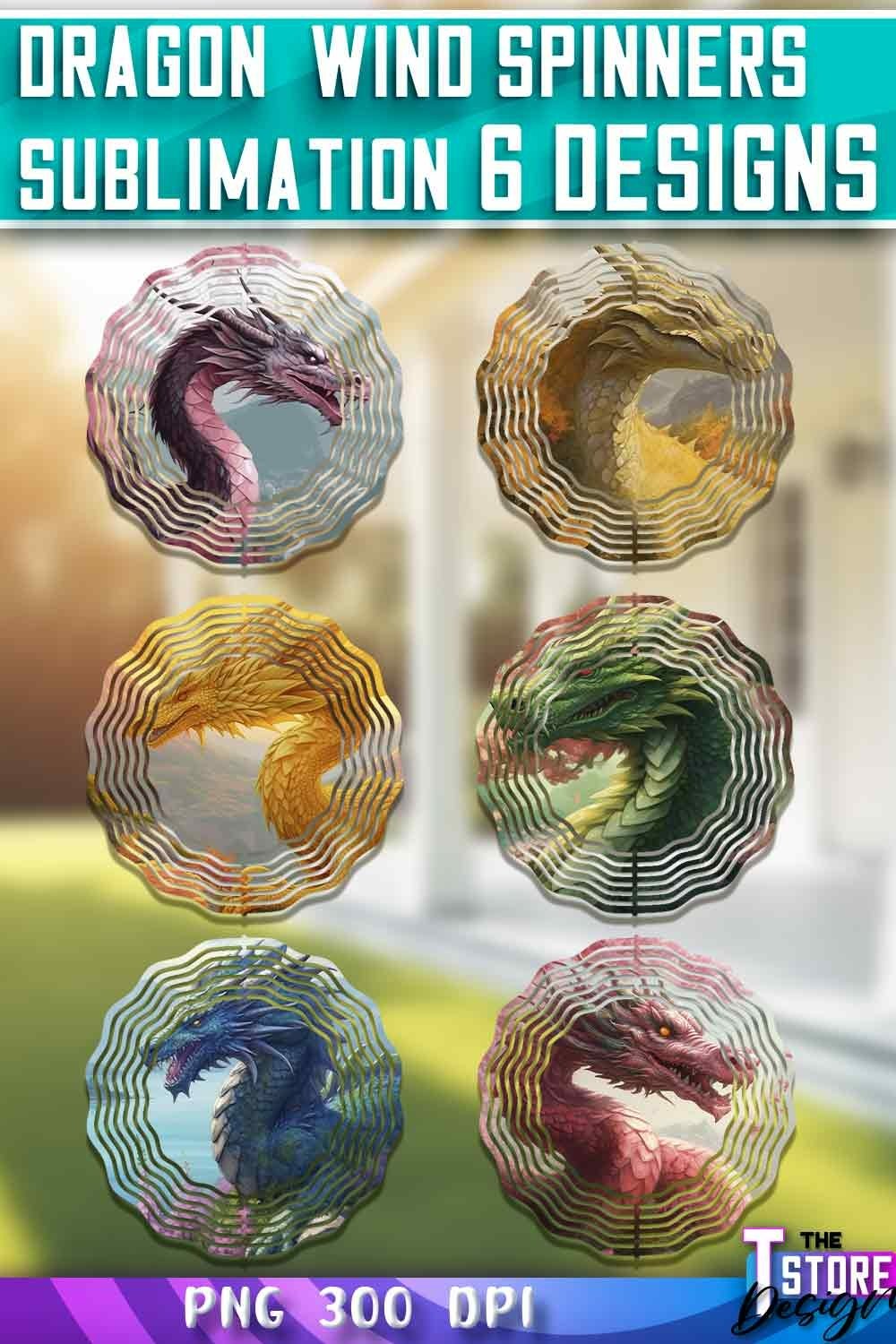 Dragon Wind Spinners Sublimation Bundle|Magic (2743726)