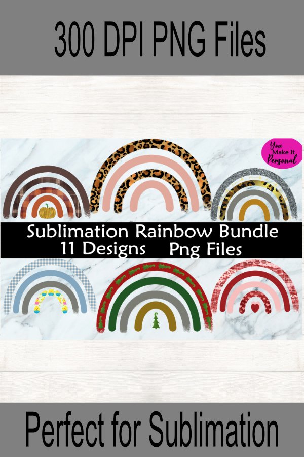 Rainbow Bundle, Great for Holidays!