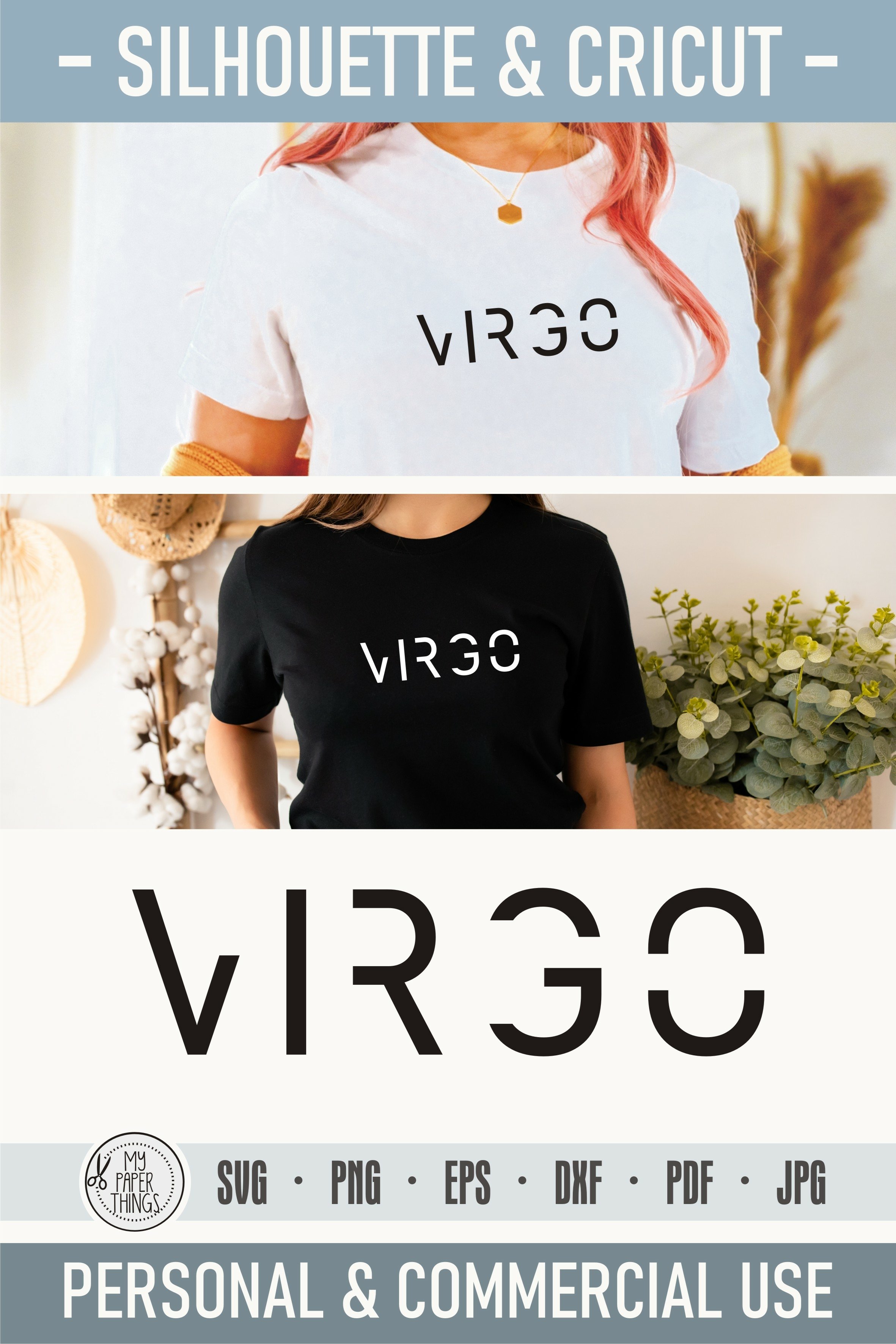 Virgo Zodiac Sign svg cut file
