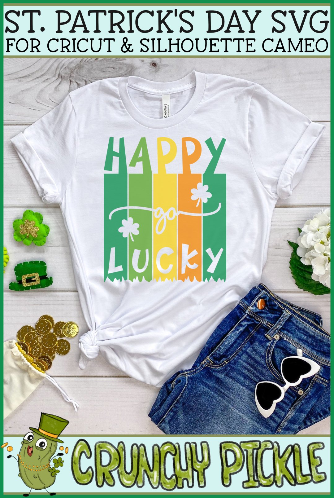 Happy Go Lucky SVG File