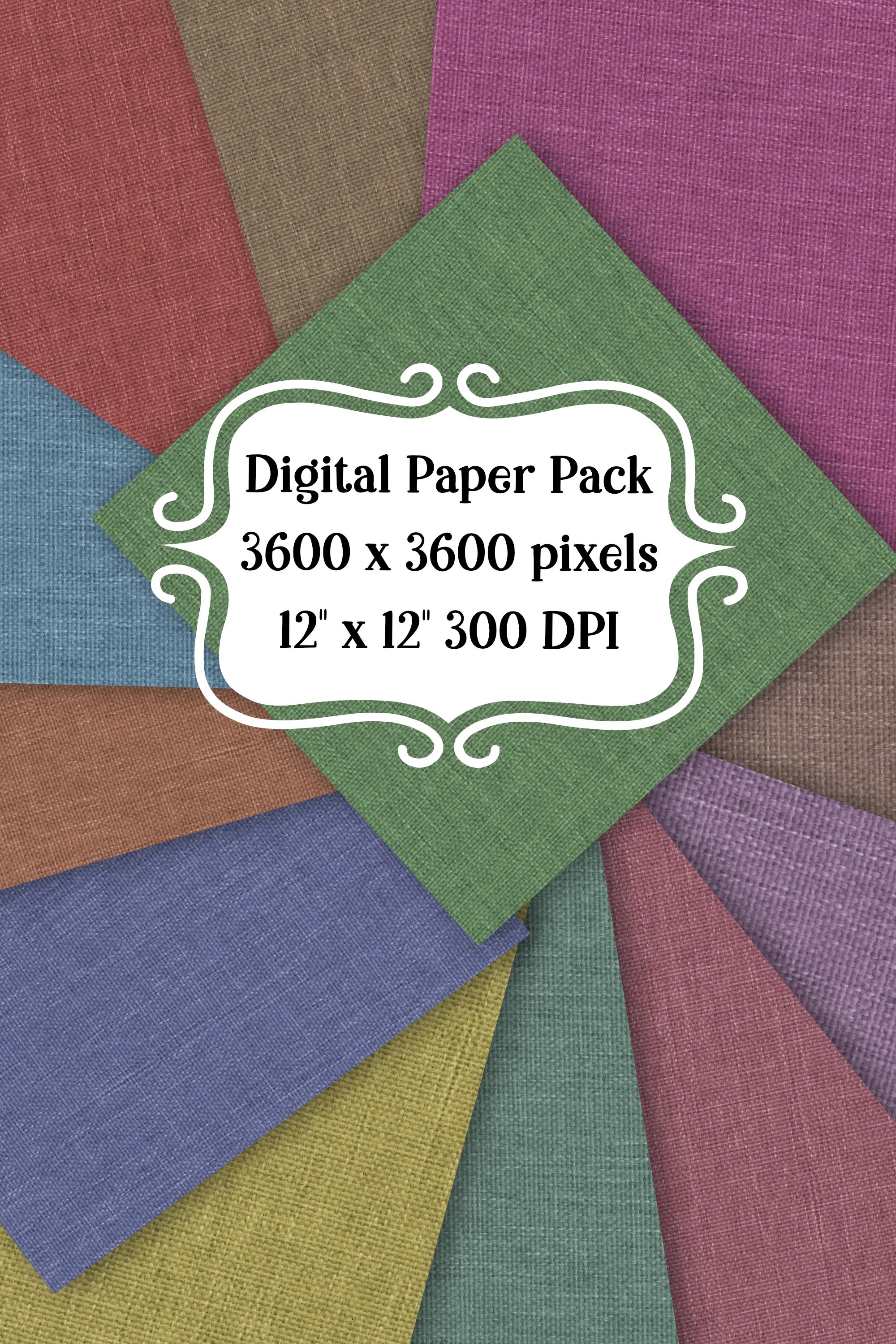 Fabric Texture Digital Paper Volume 2
