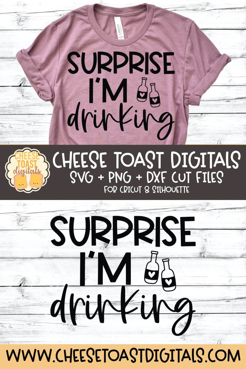Surprise I'm Drinking - Funny Beer SVG Files