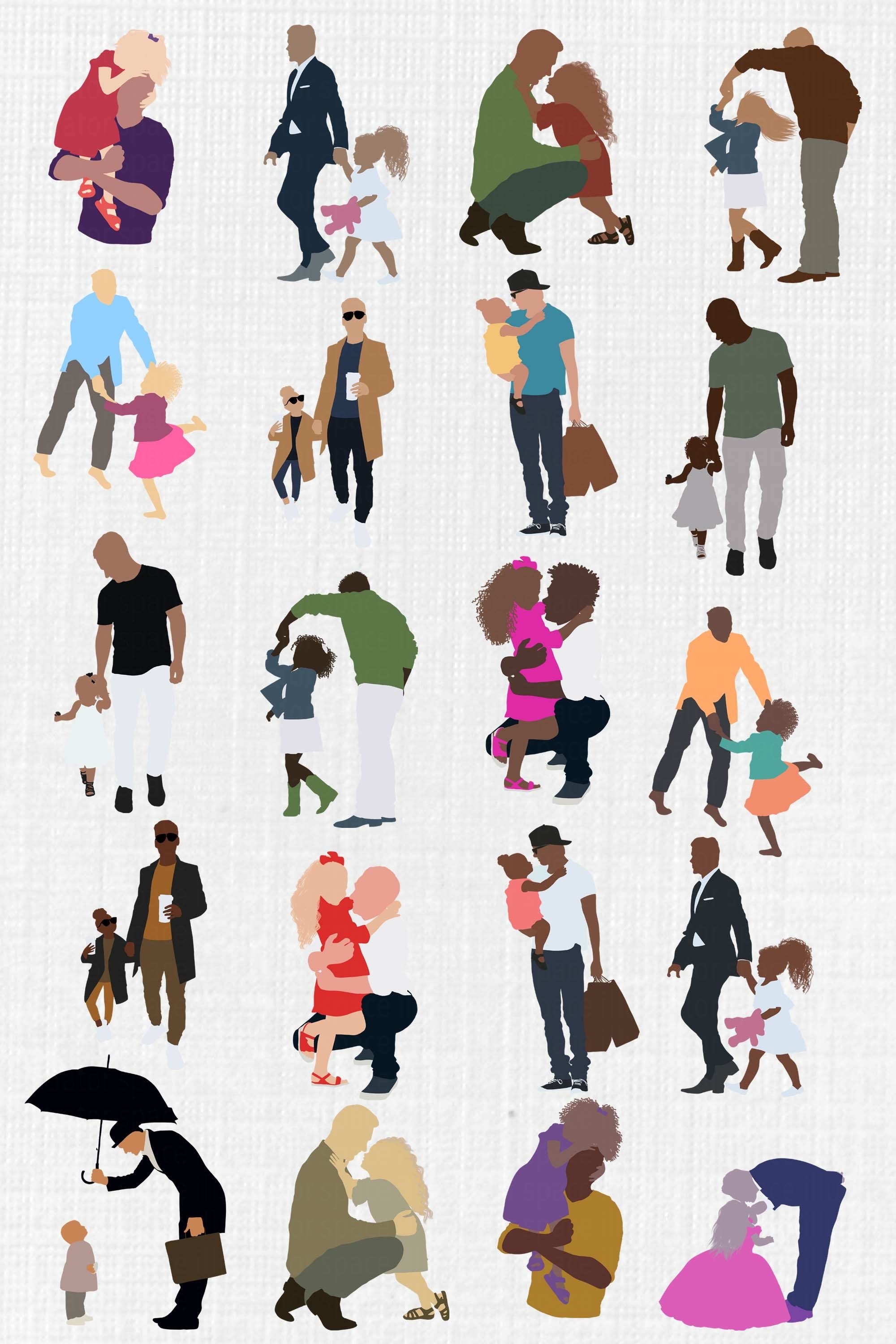 Fathers day clipart, Family clipart, Father (2519548)