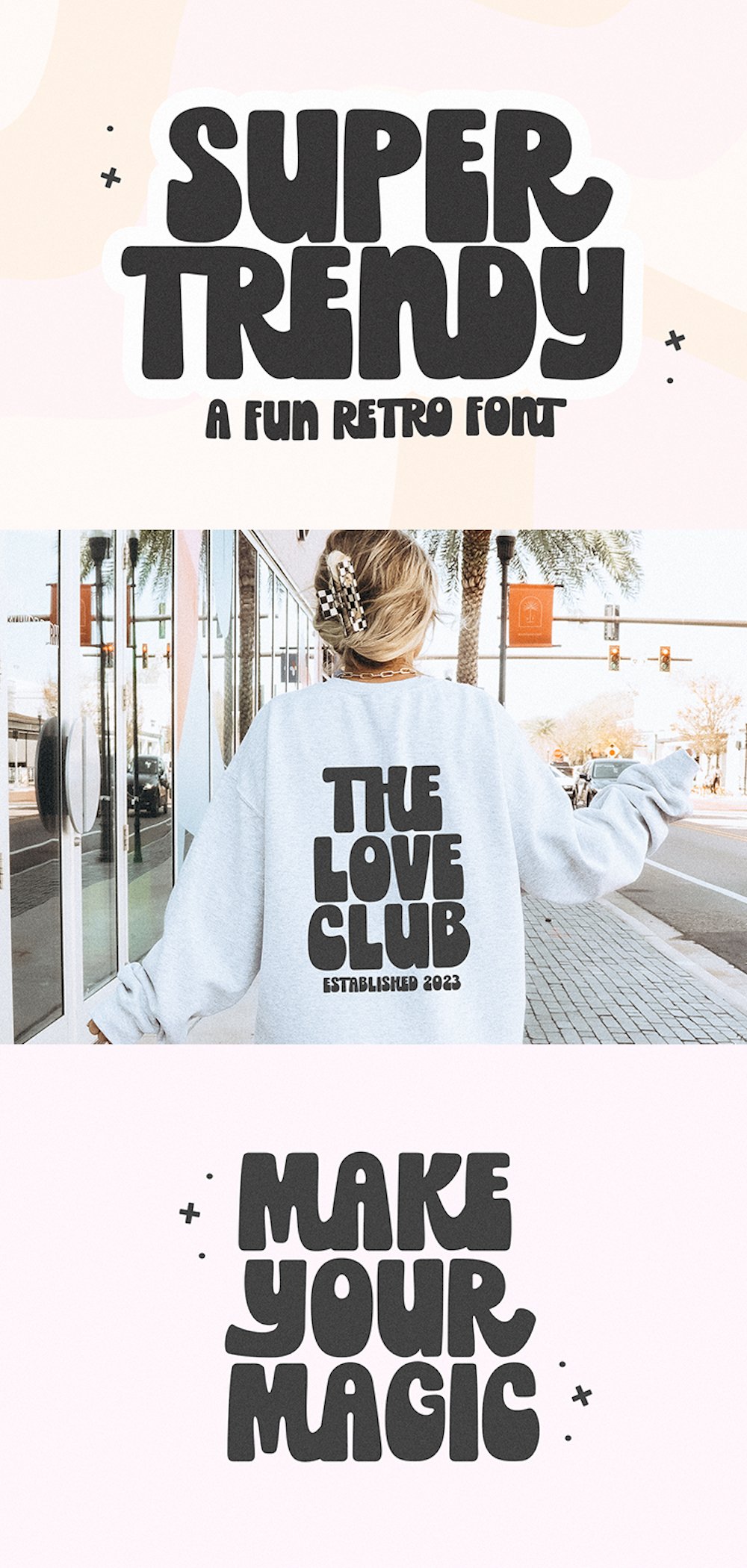 Super Trendy - Retro Font