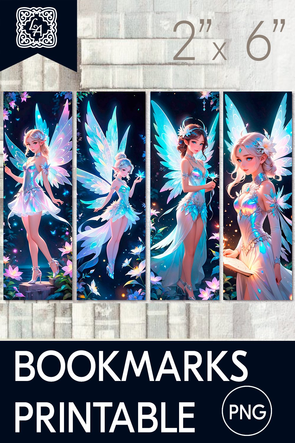 fairy Printable Bookmark