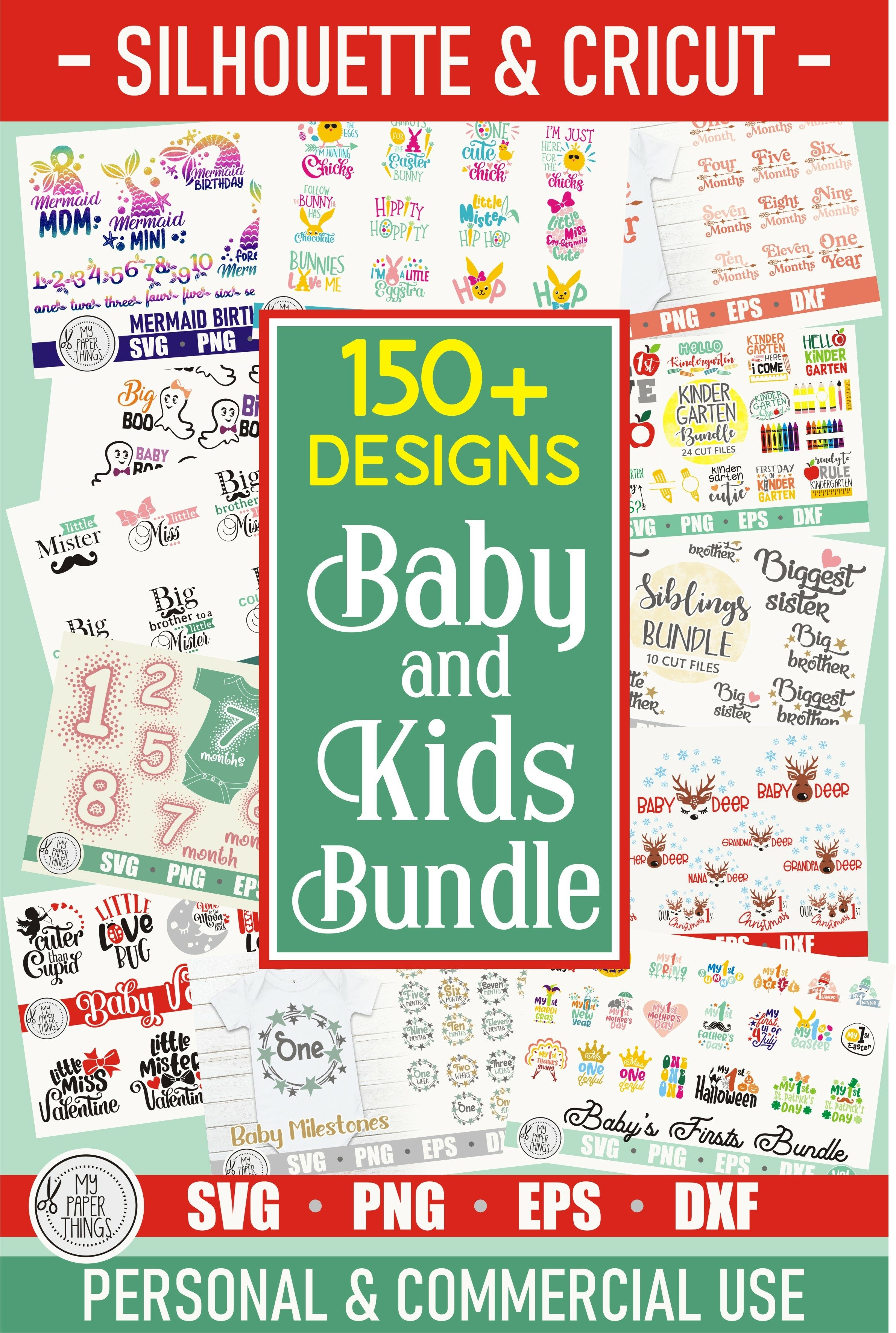 Baby and Kids svg bundle