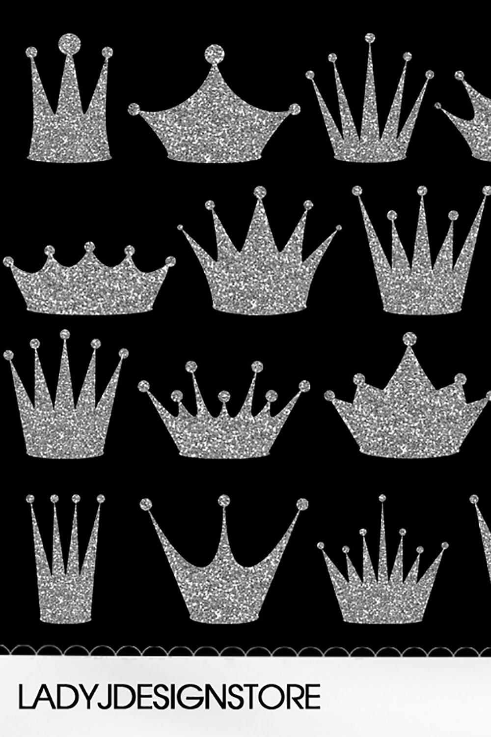 Set of 24 independent PNG files on transparent background