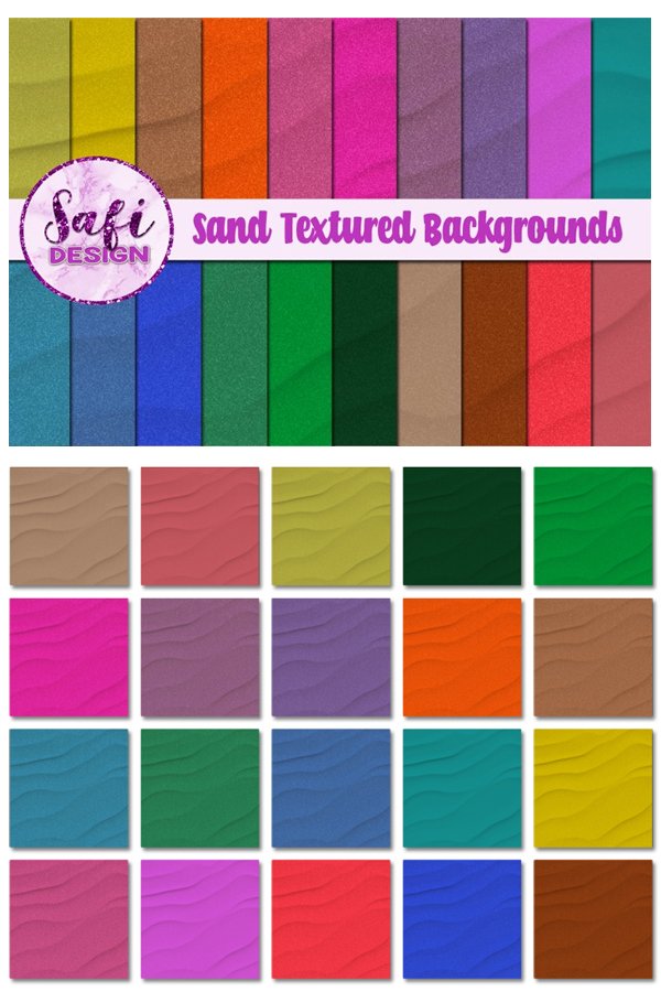 Sand Texture Digital Paper Backgrounds