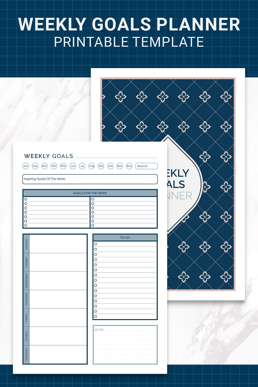 Weekly Goals Planner (2550583)