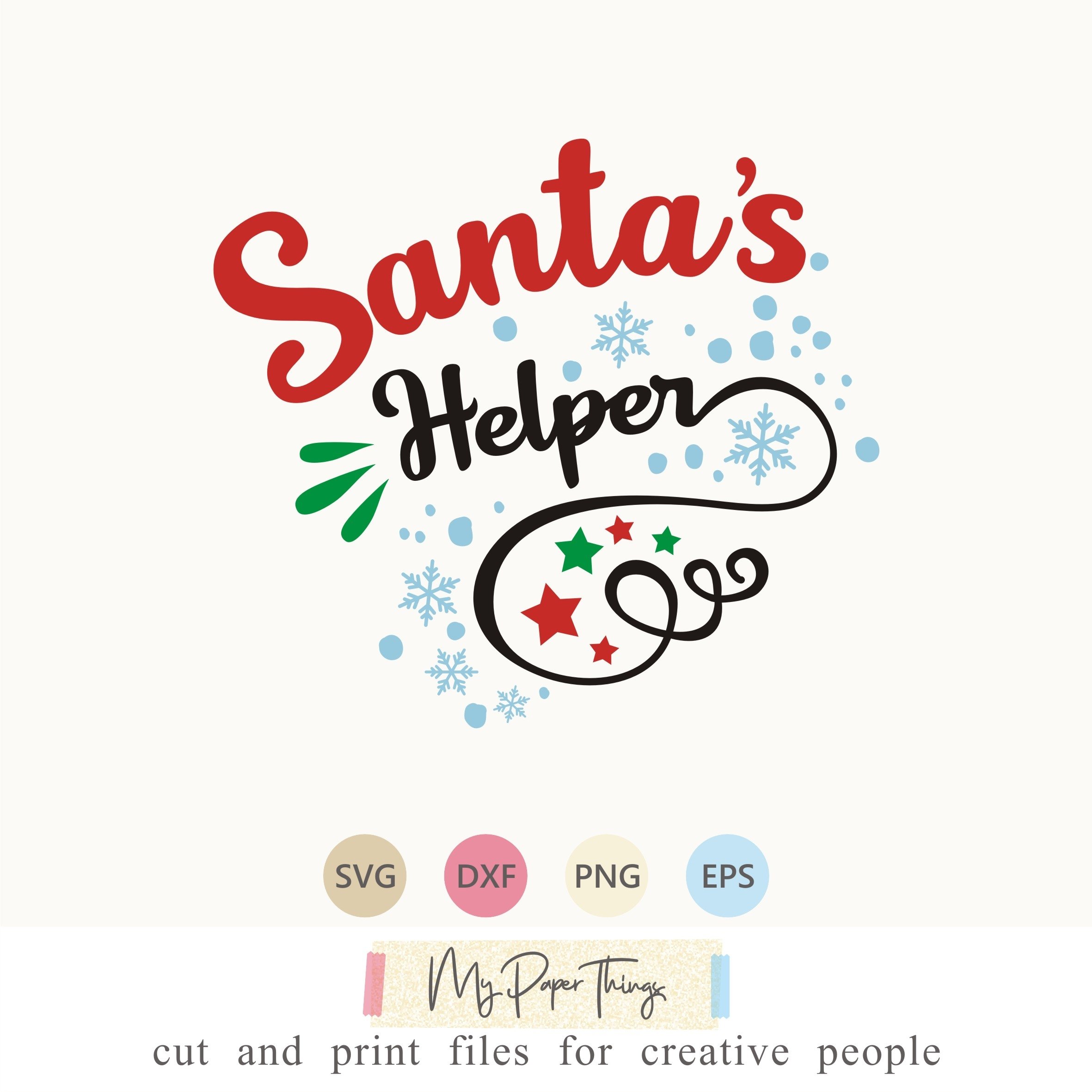 Baby Christmas svg, Santa's helper svg (719223) | Cut Files | Design ...