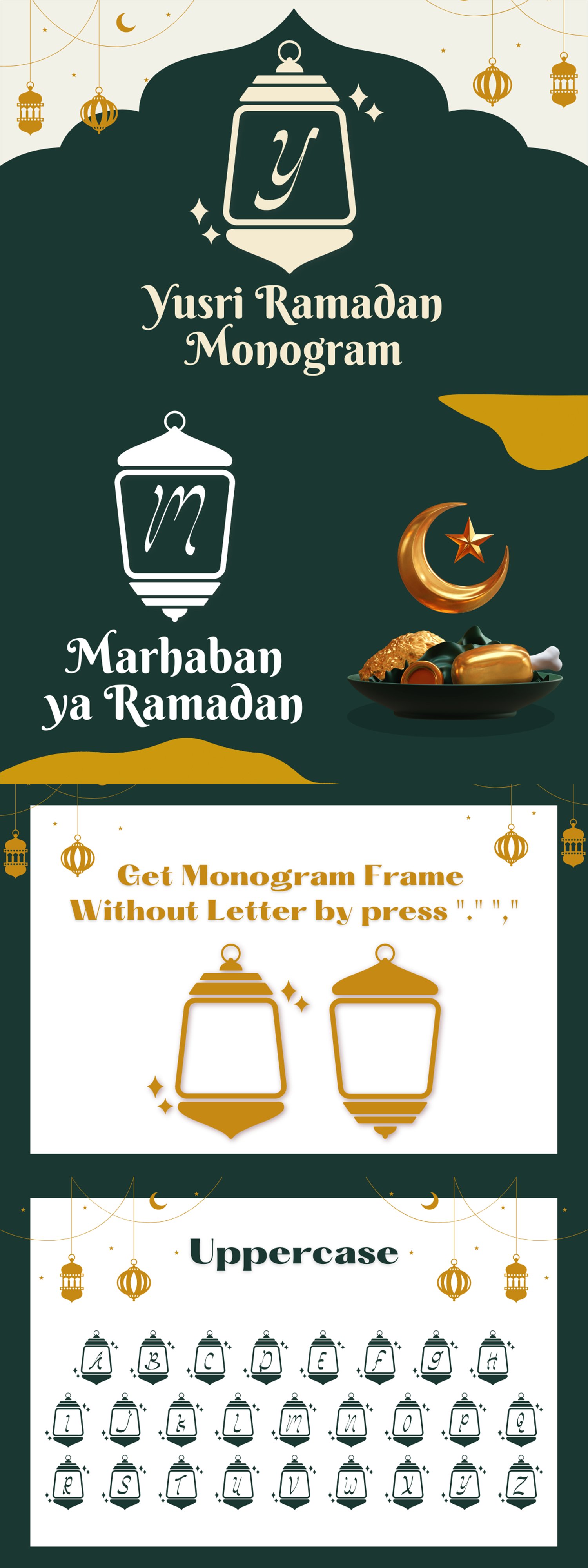 Yusri Ramadan Monogram