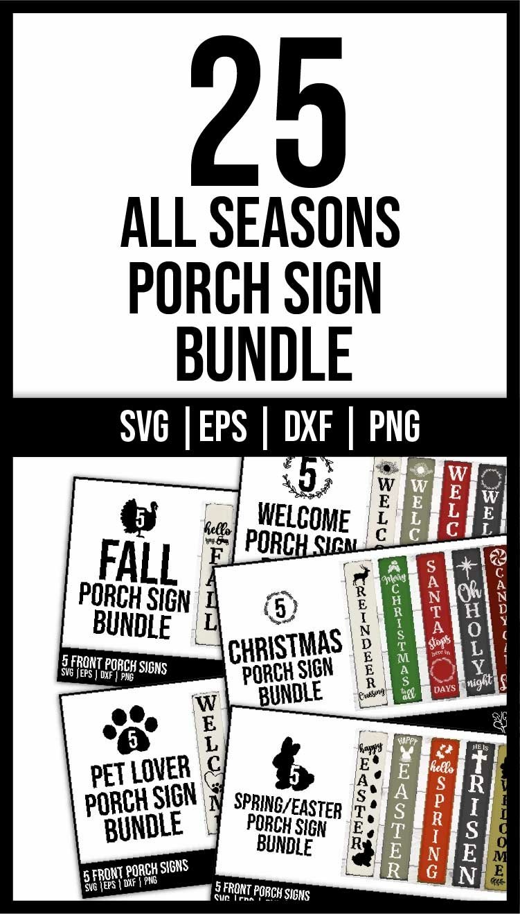 Front Porch Sign MEGA SVG Bundle