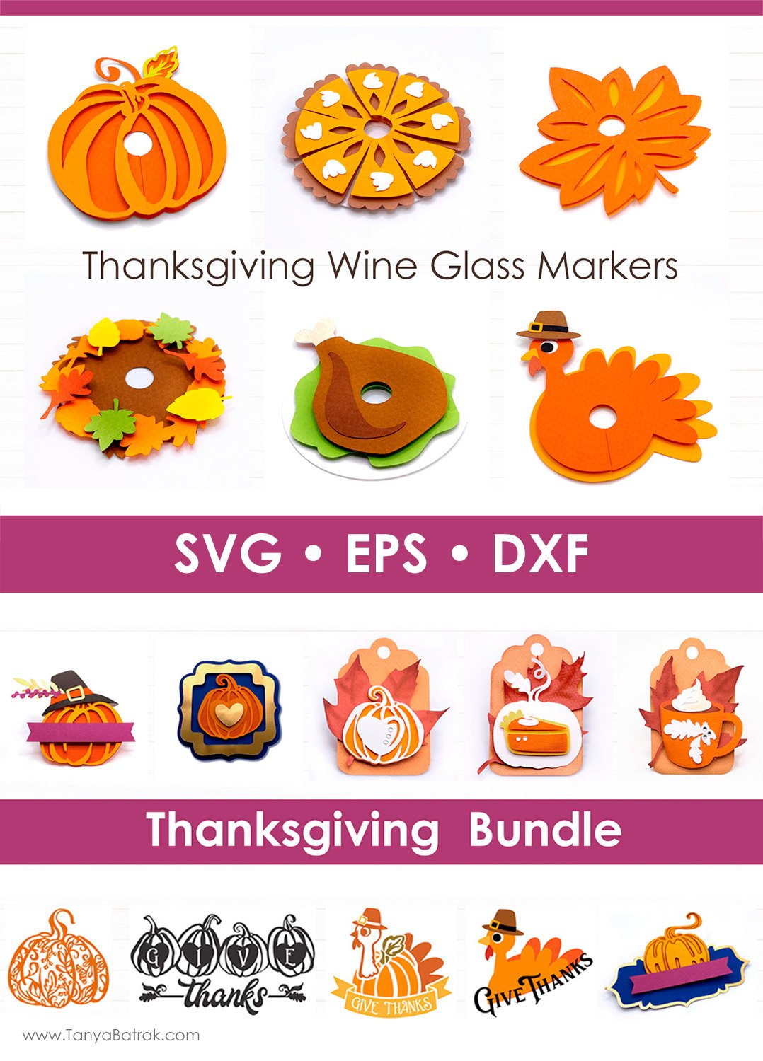 Thanksgiving Bundle, Thanksgiving SVG, Fall Tags
