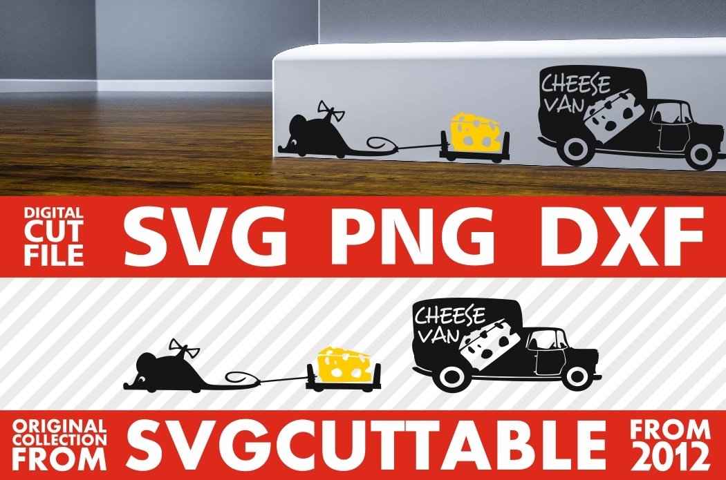 Mouse Cheese Van svg, Mice svg, Home Decor svg, Mice Hole