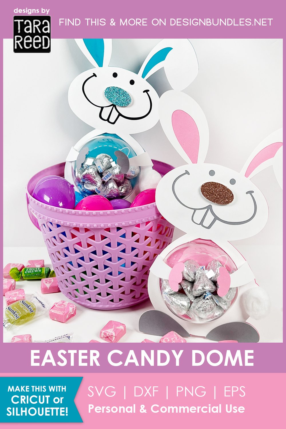 Easter Bunny Candy Dome SVG for Cricut | Easter SVG