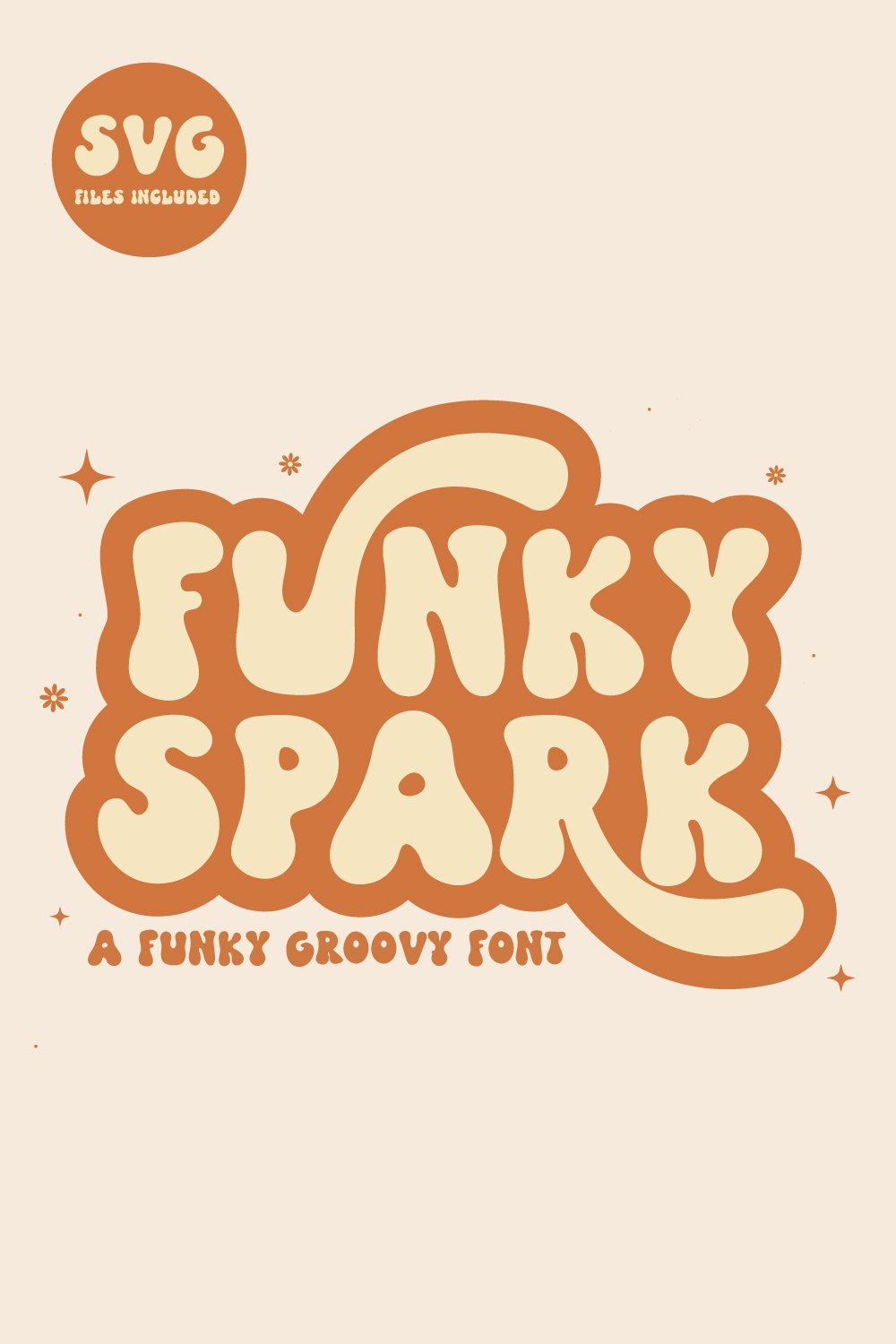 Funky Spark A Funky Groovy Font