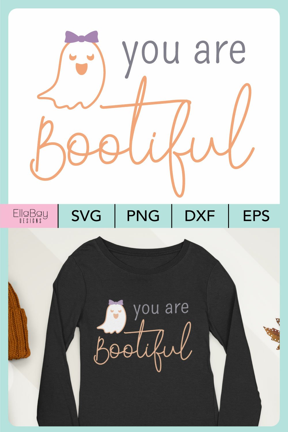 Ghost You are bootiful SVG | Halloween SVG