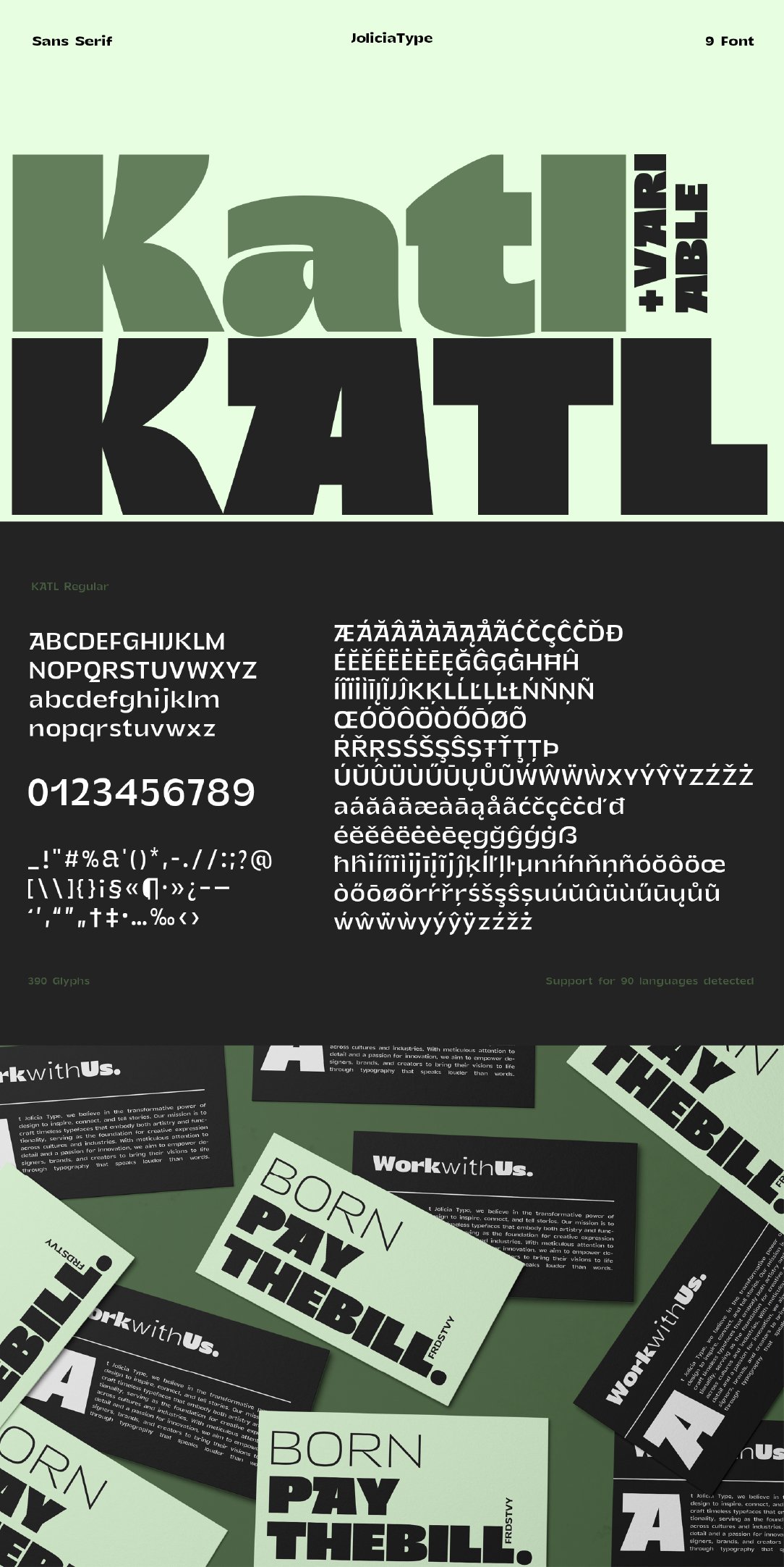 Katl | Trendy Typeface
