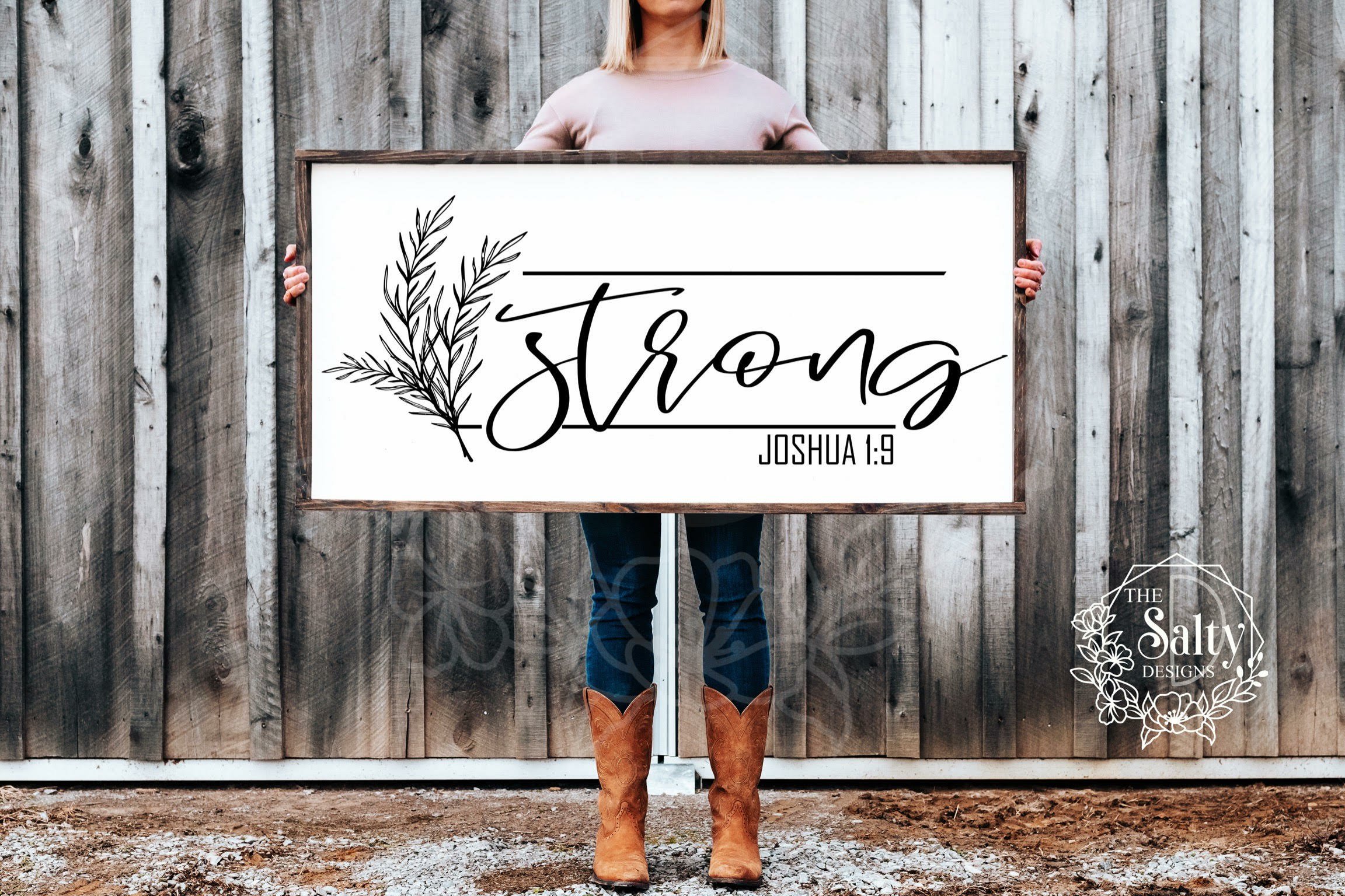 Strong SVG | Strong Joshua 1-9 SVG | Joshua 1-9 SVG