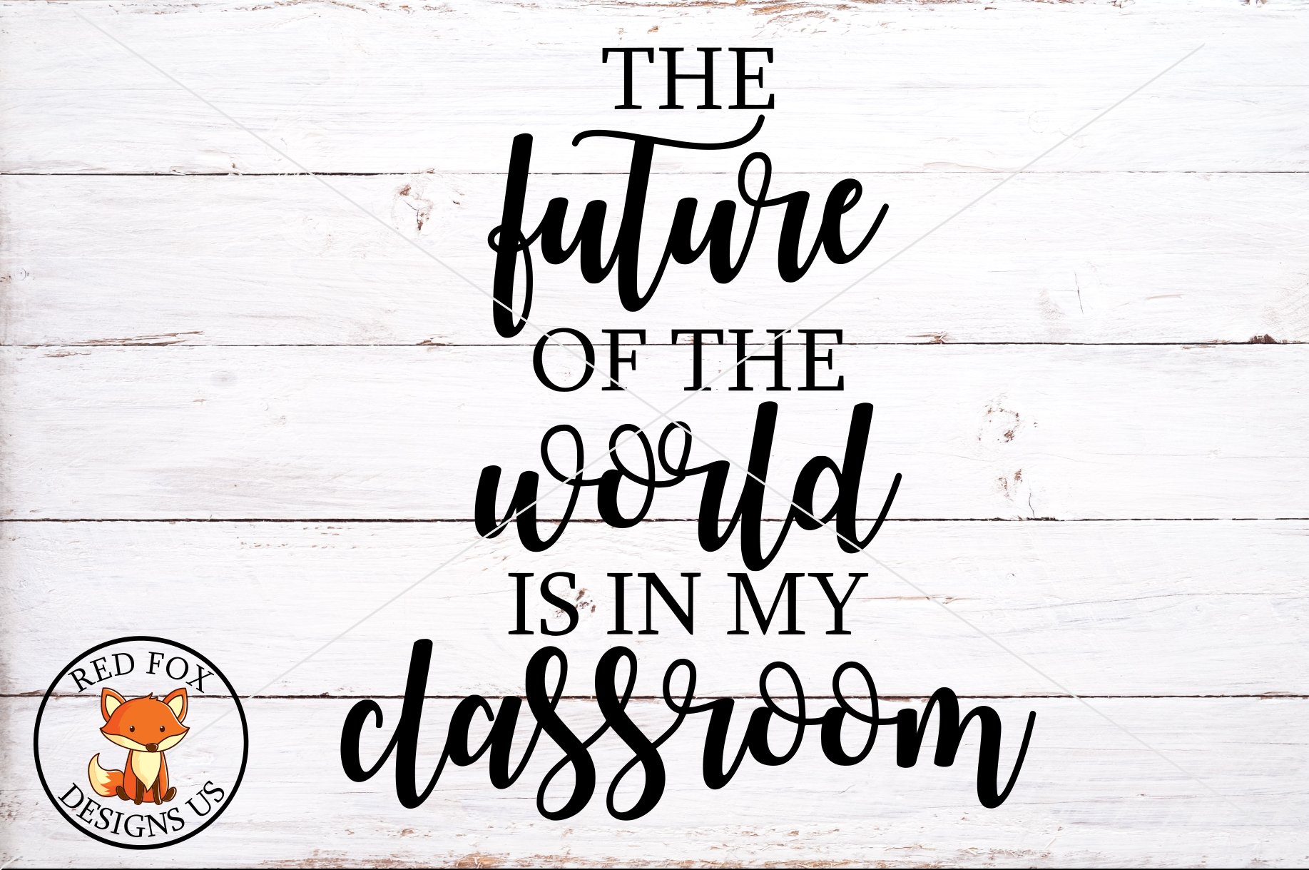 The Future Of The World Is In My Classroom SVG PNG (1506529)