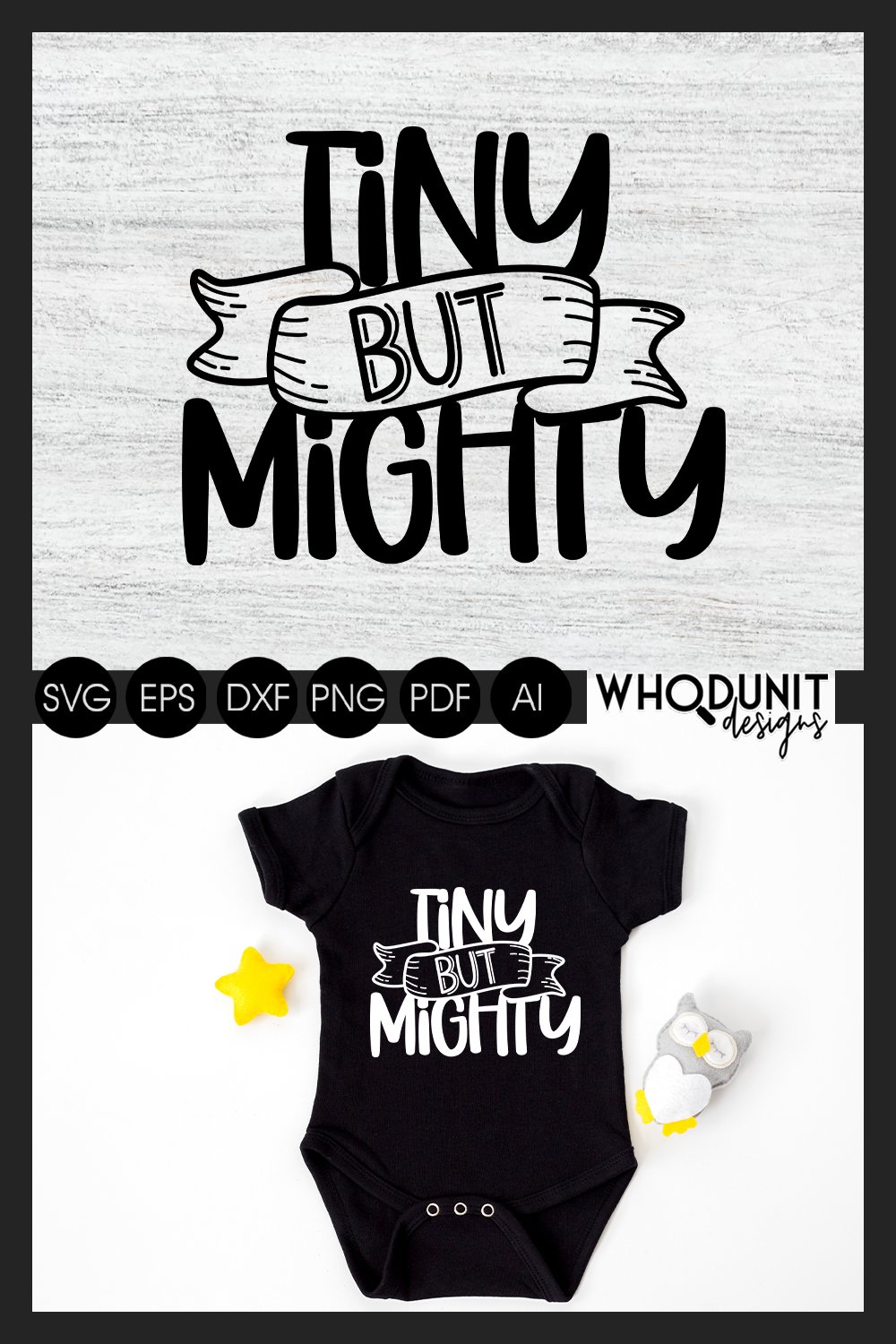 Tiny but Mighty svg | newborn cut file | new baby
