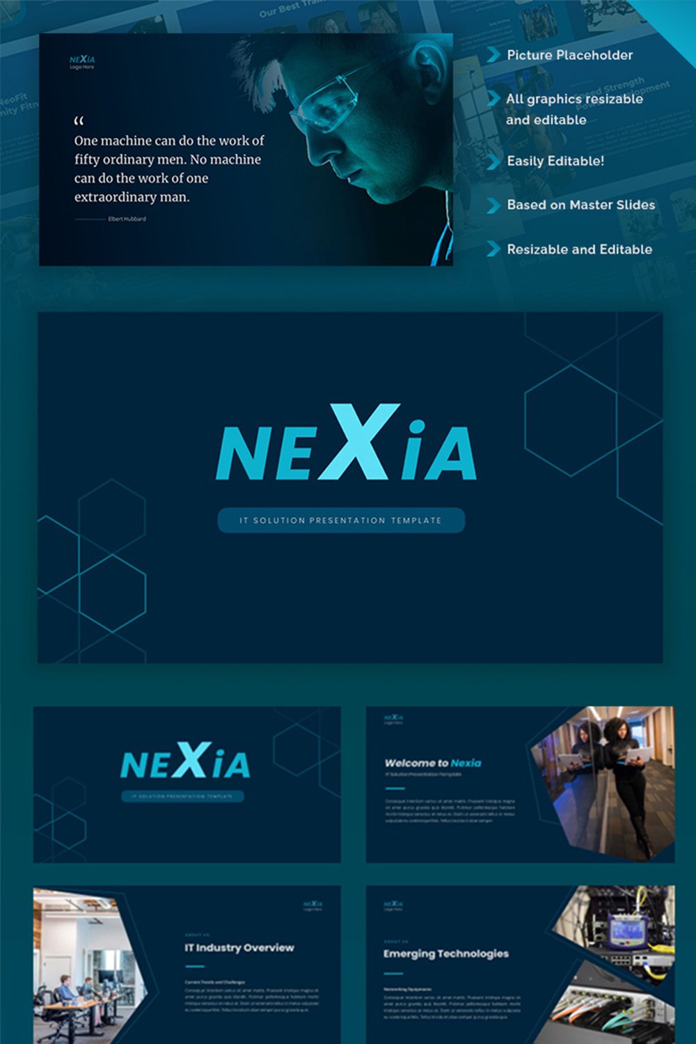Nexia - IT Solution Google Slides Template