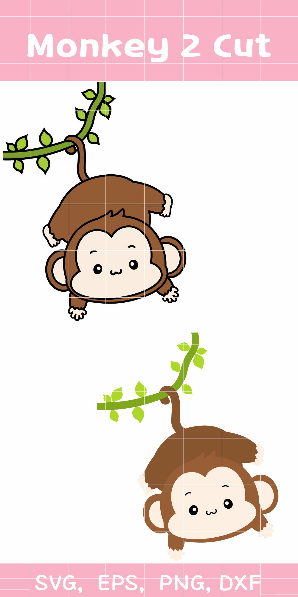 Flying monkey,zoo animal svg 2Cut