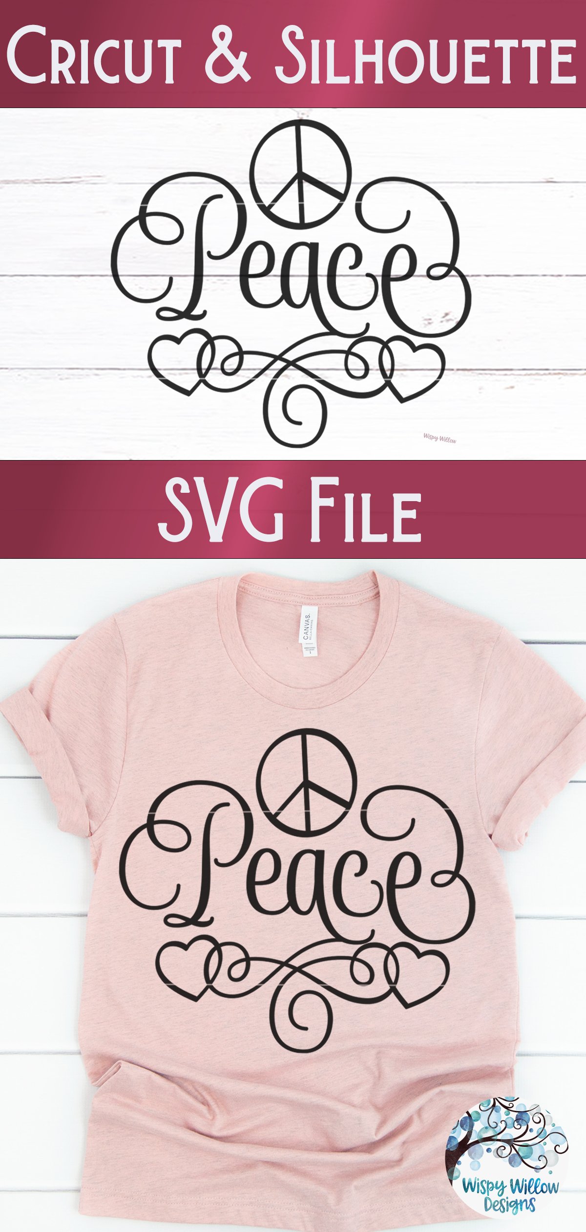 Peace SVG Cut File (1144423)