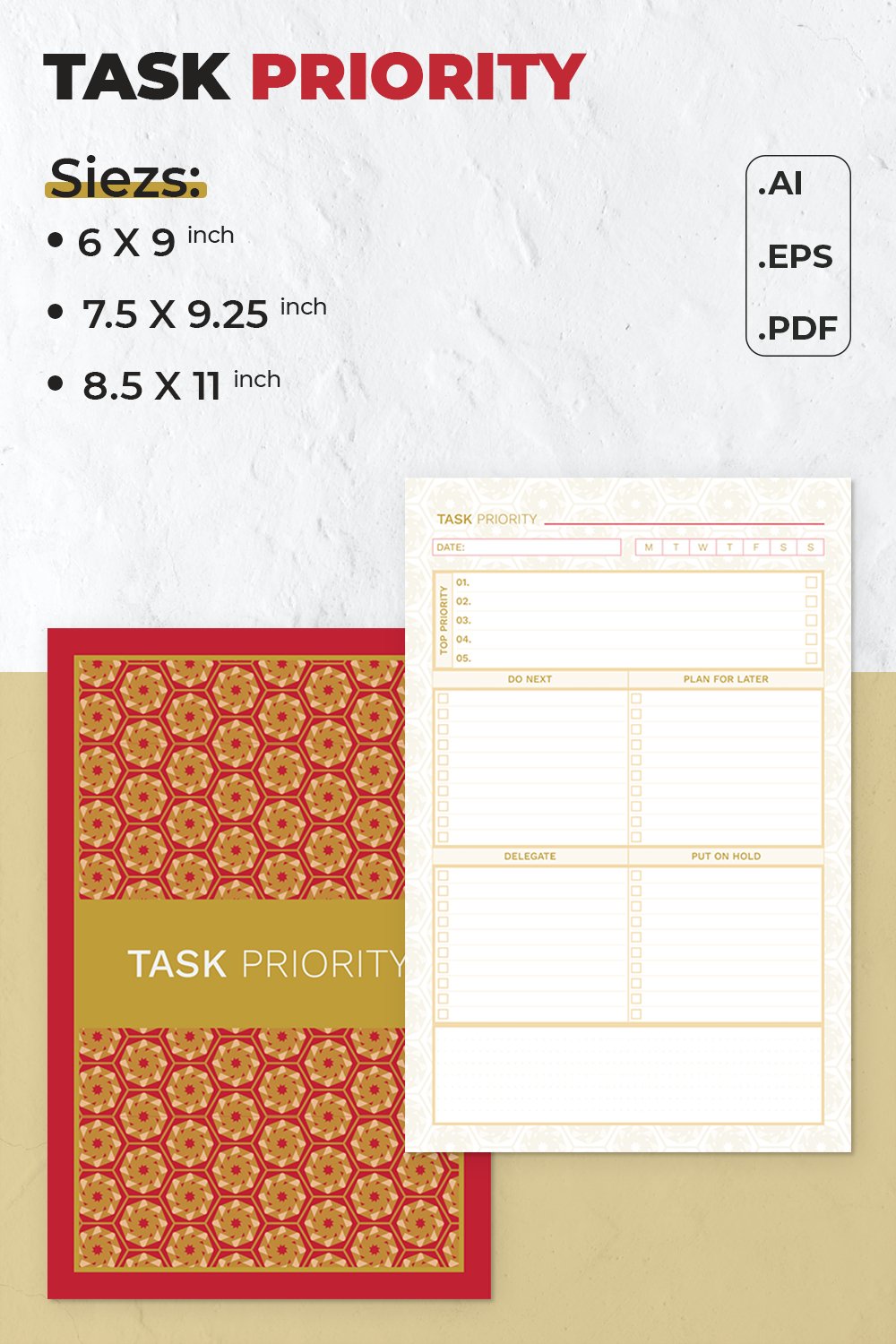 Task Priority | Printable Template