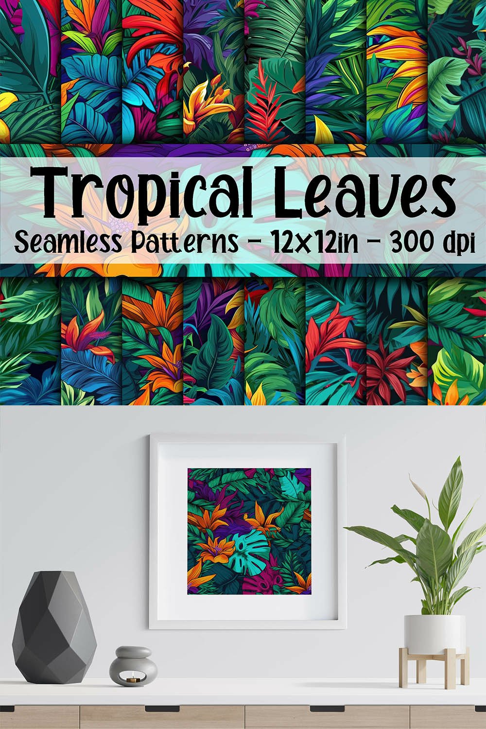 Seamless Cherry Blossoms Digital Paper