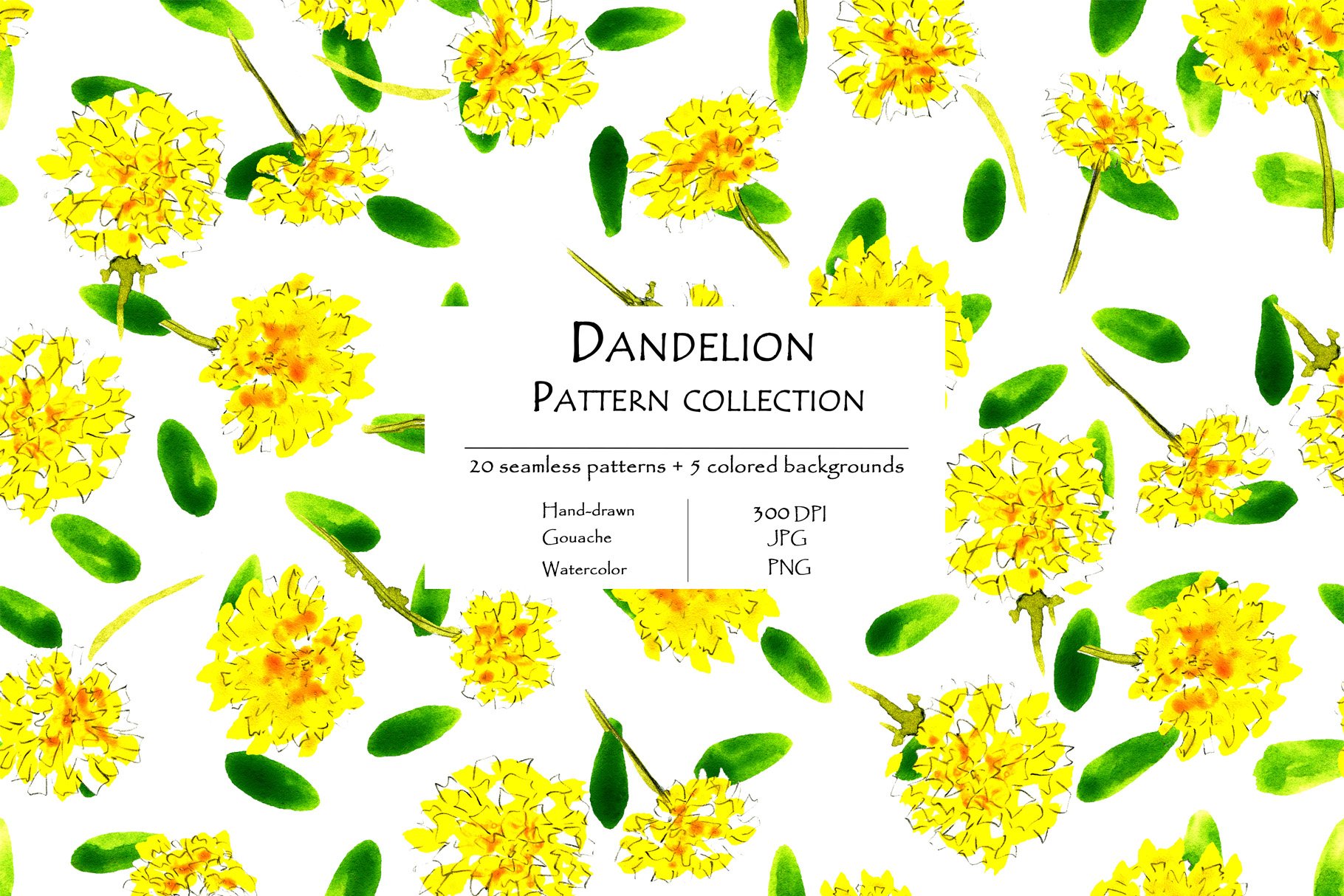 Dandelion Pattern Collection