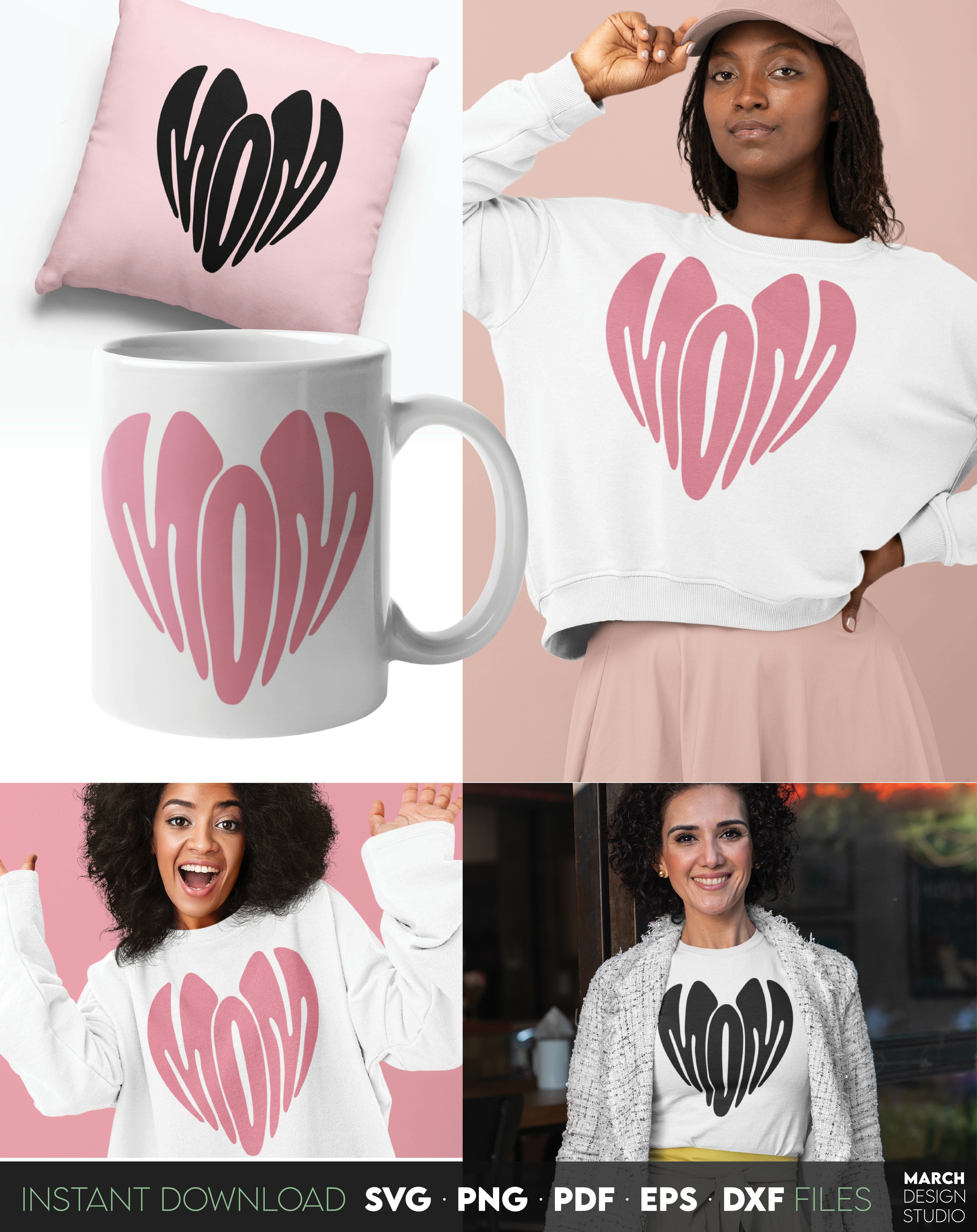 mom svg for cricut, one cool mom svg, mom heart png